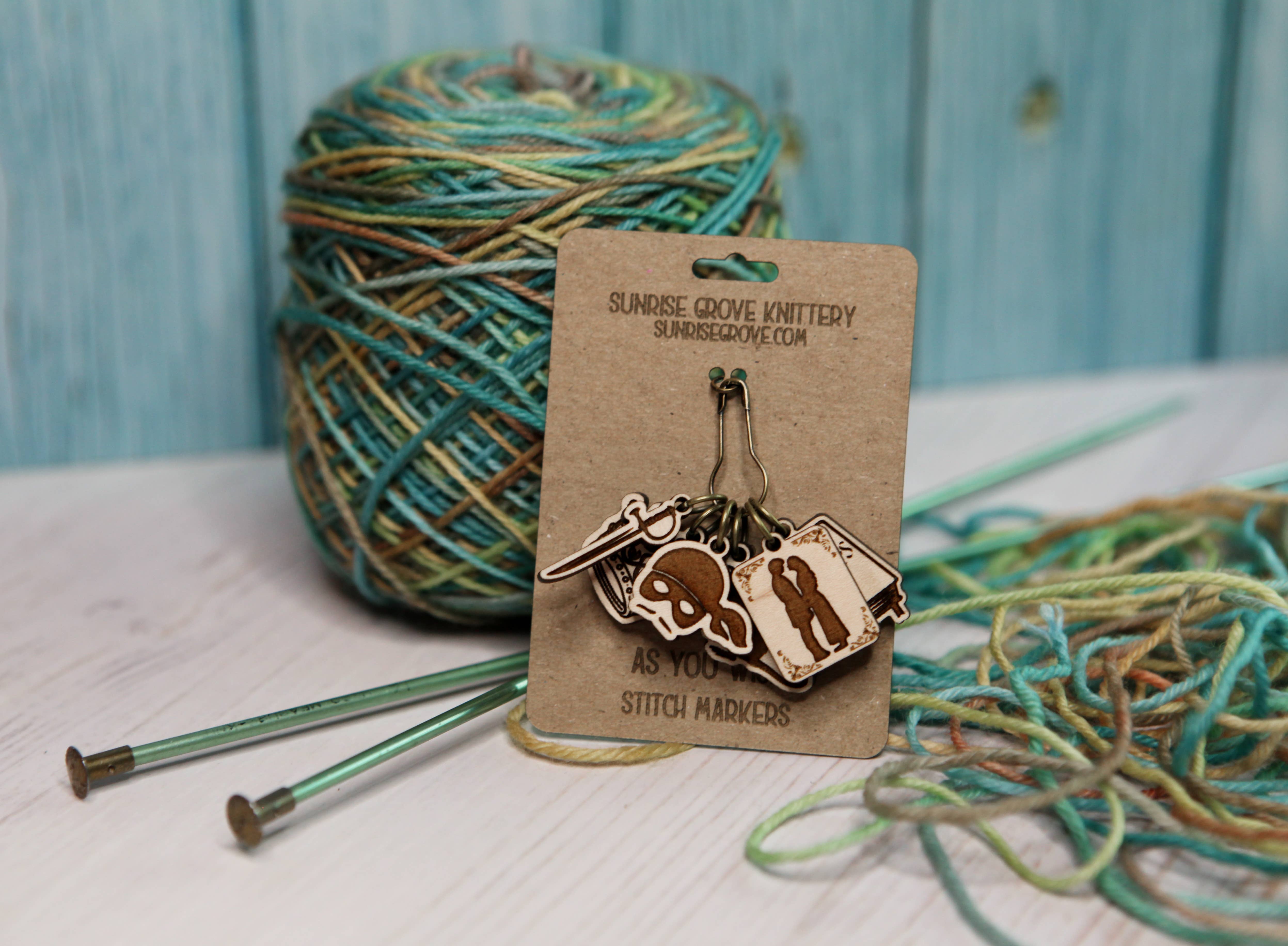 Wholesale Princess Bride Knitting Stitch Markers Set of 6 for your ...