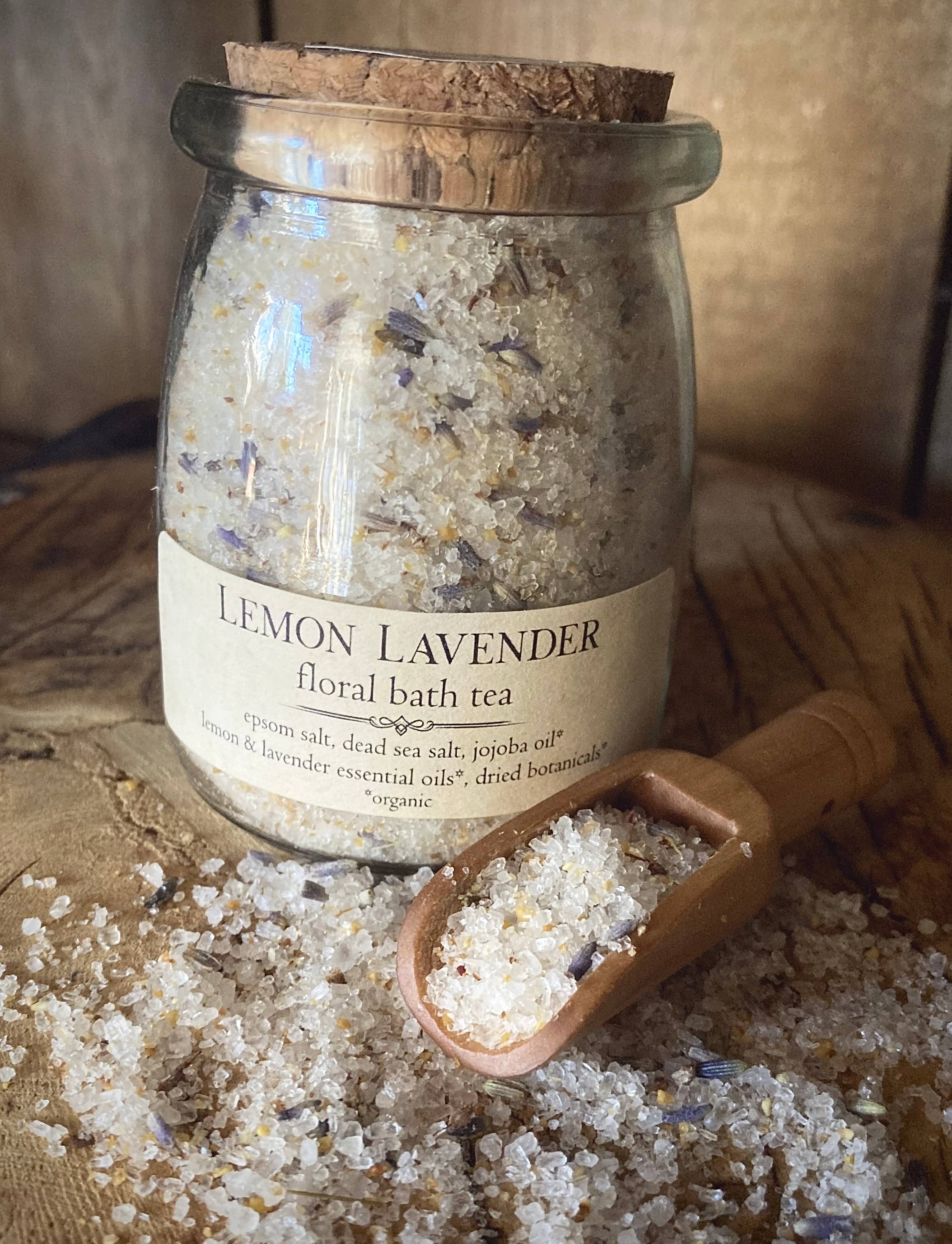 Wholesale Organic Lemon Lavender Bath Salts + Essential Oils for your ...