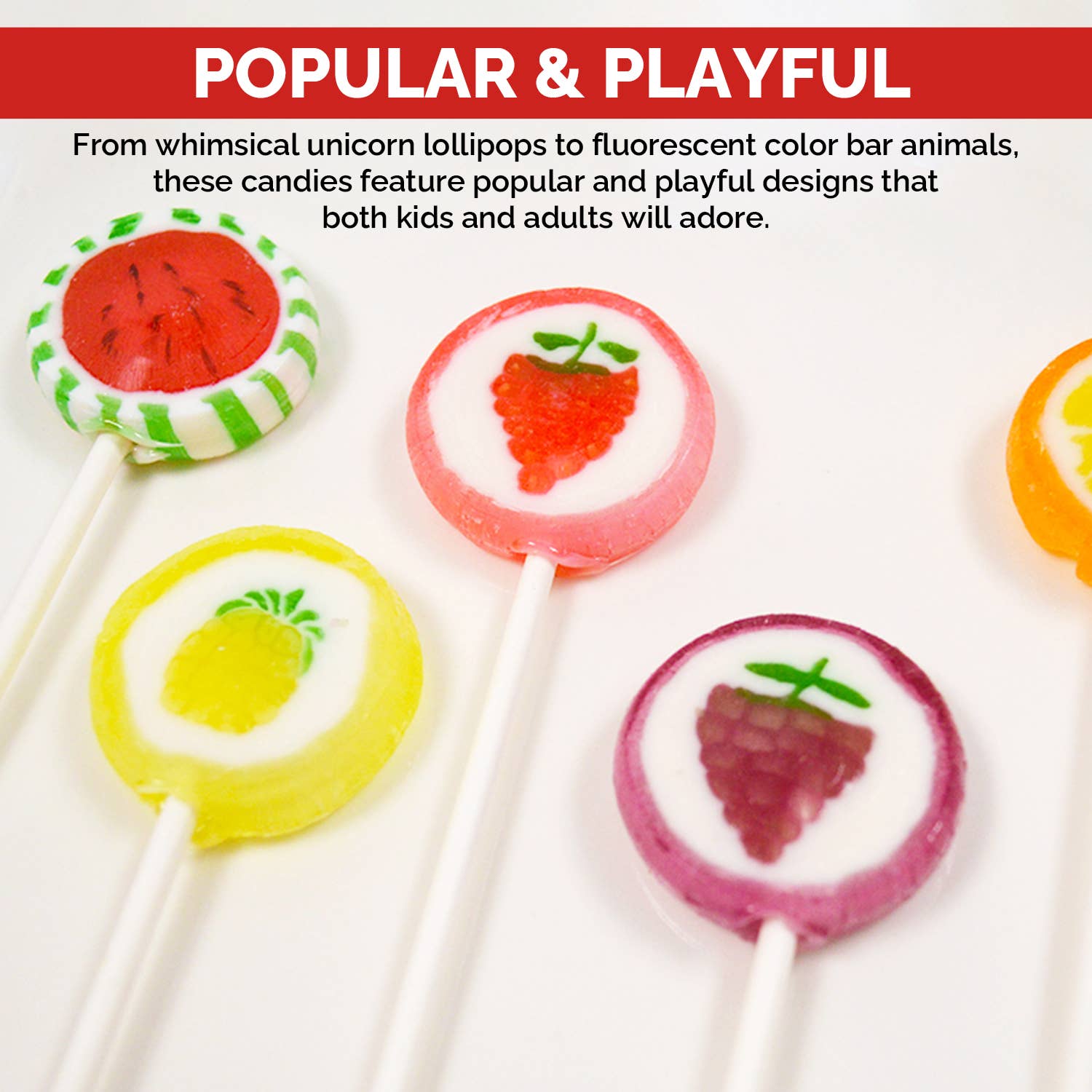 Wholesale Fruit Flavored Sliced Hard Candy lollipop 10g for your store ...
