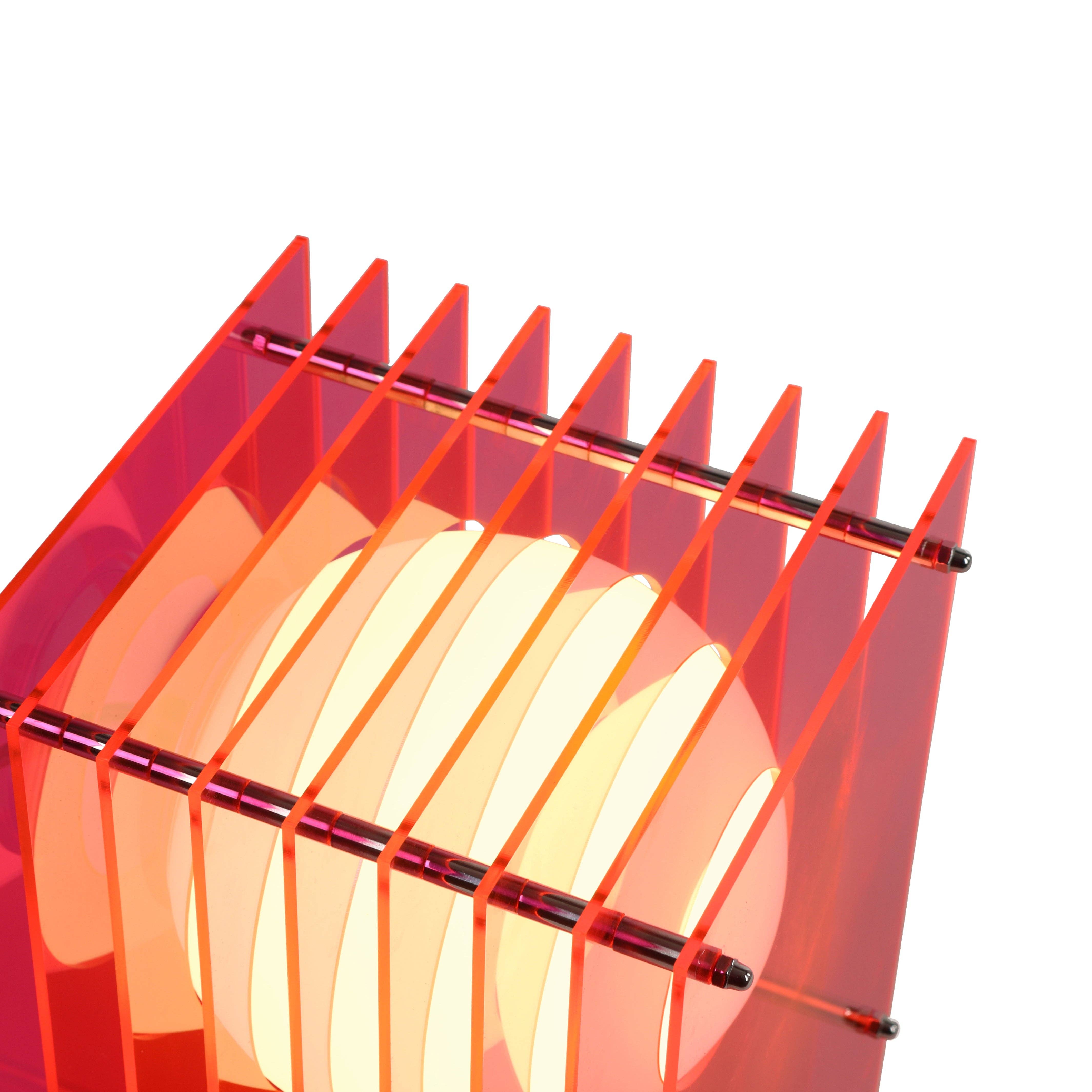 Wholesale Lớp small rectangle in electric pink acrylic for your store ...