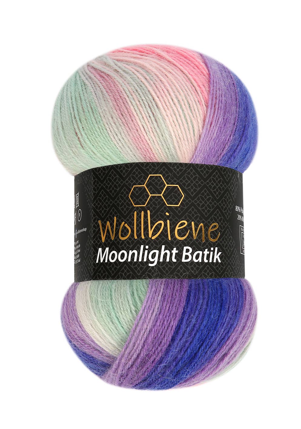 Wholesale Wool Bee Moonlight Batik Crochet Knitting Wool DIY for your ...