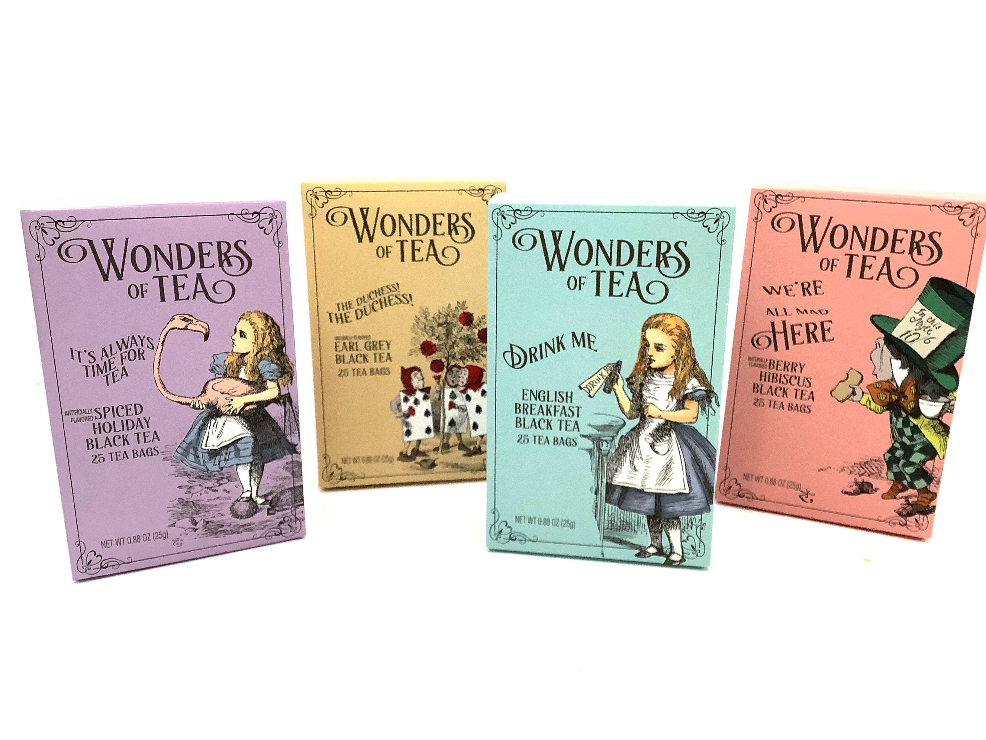 Wholesale Alice Adventures in Wonderland Assortment of Tea Boxes for ...