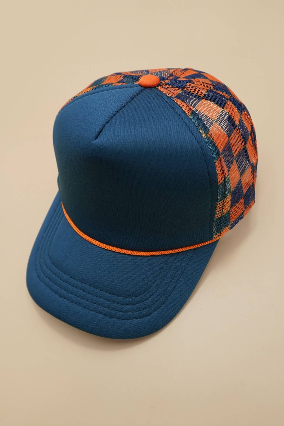Wholesale TRUCKER HAT CHECKER FOAM FRONT MESH BACK CAP | 40HW726 for ...