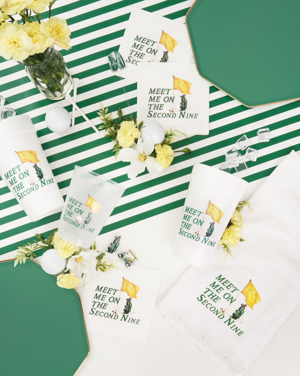 Wholesale Meet Me on the Second Nine Golf - A2 Note Cards - Set of 10 ...