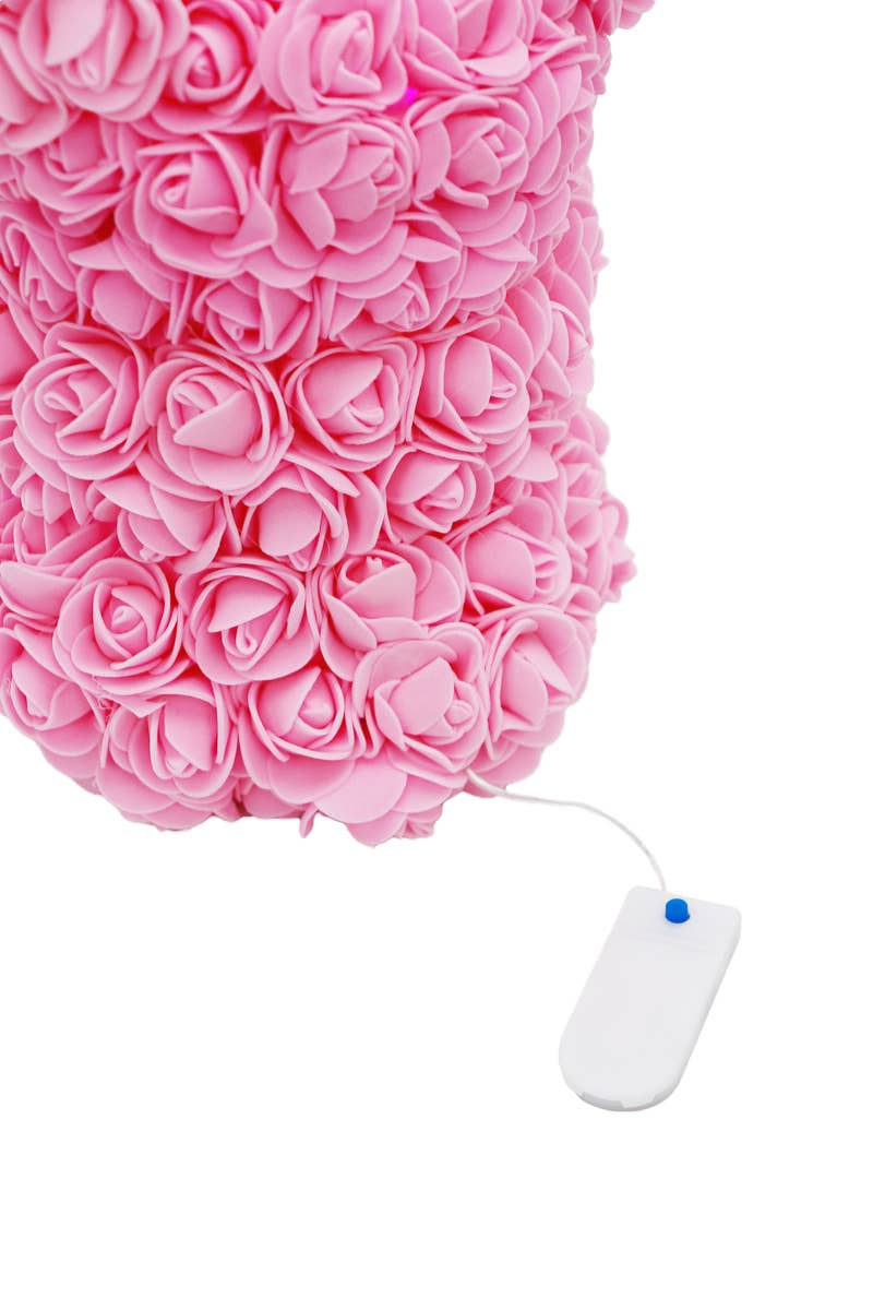 Wholesale Forever LED Light-Up Rose Teddy Bear with Gift Box for your ...