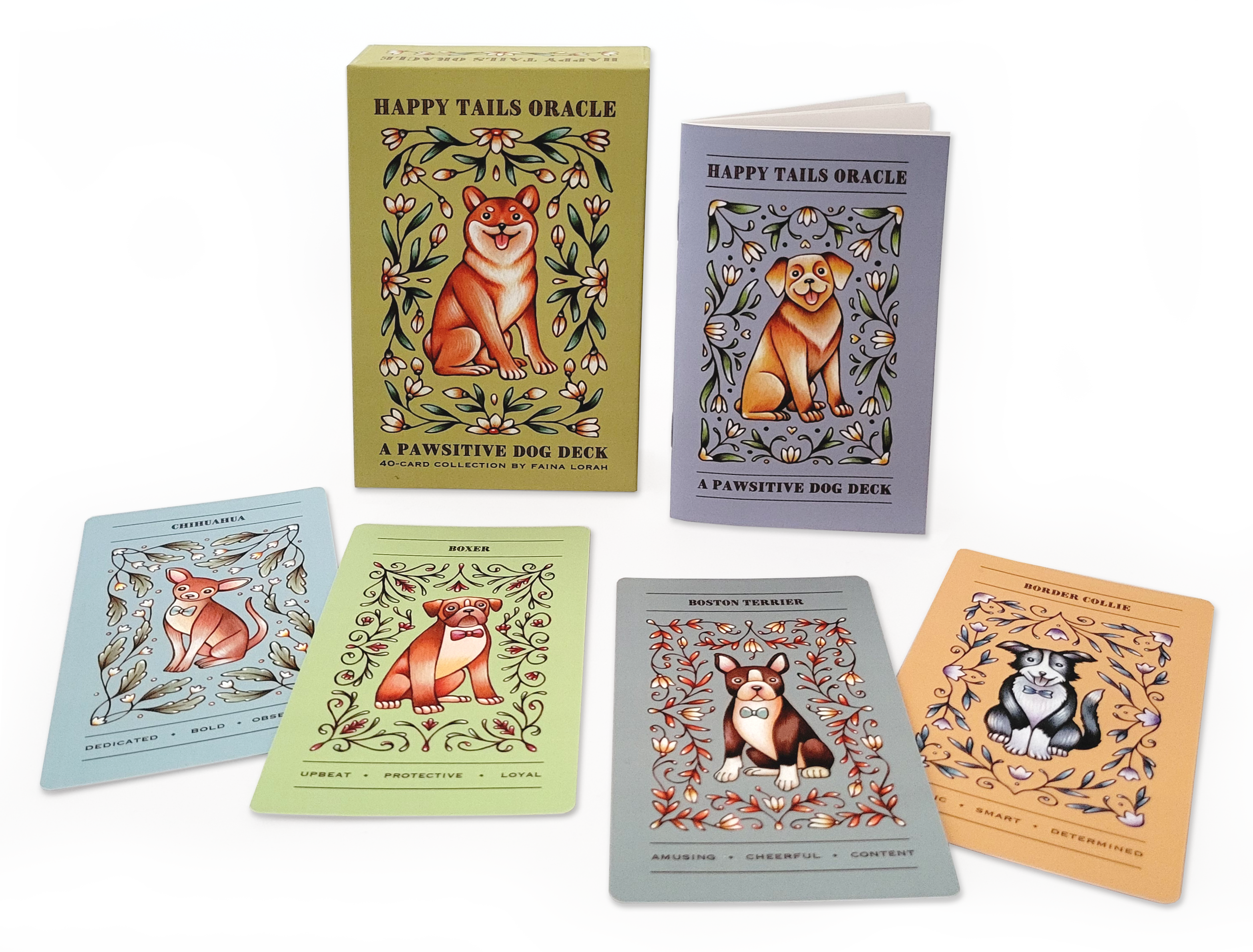 Wholesale Happy Tails Oracle Dog Deck - Spirit Animal Divination Cards ...