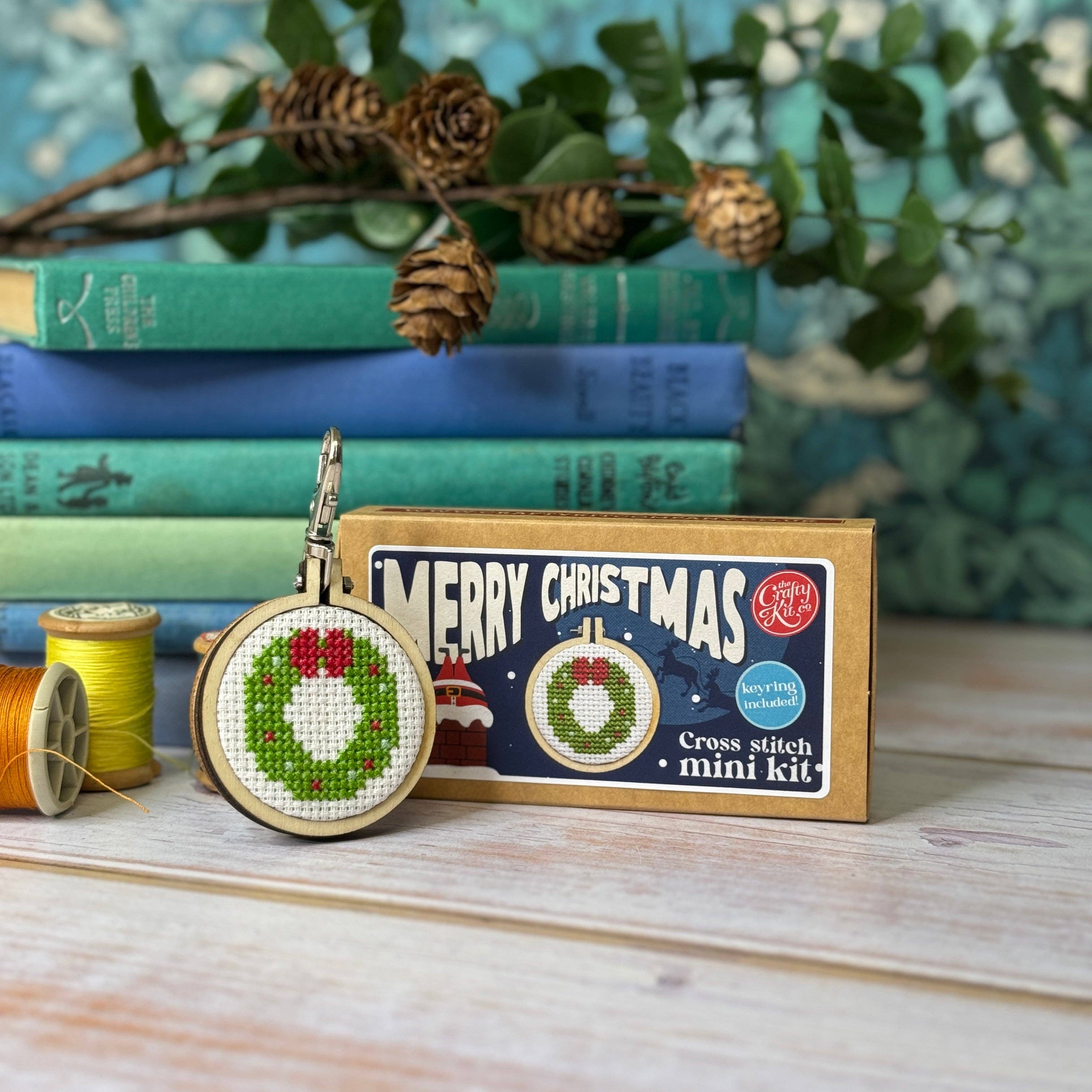 Wholesale Merry Christmas Mini Matchbox Cross Stitch Kit for your store ...