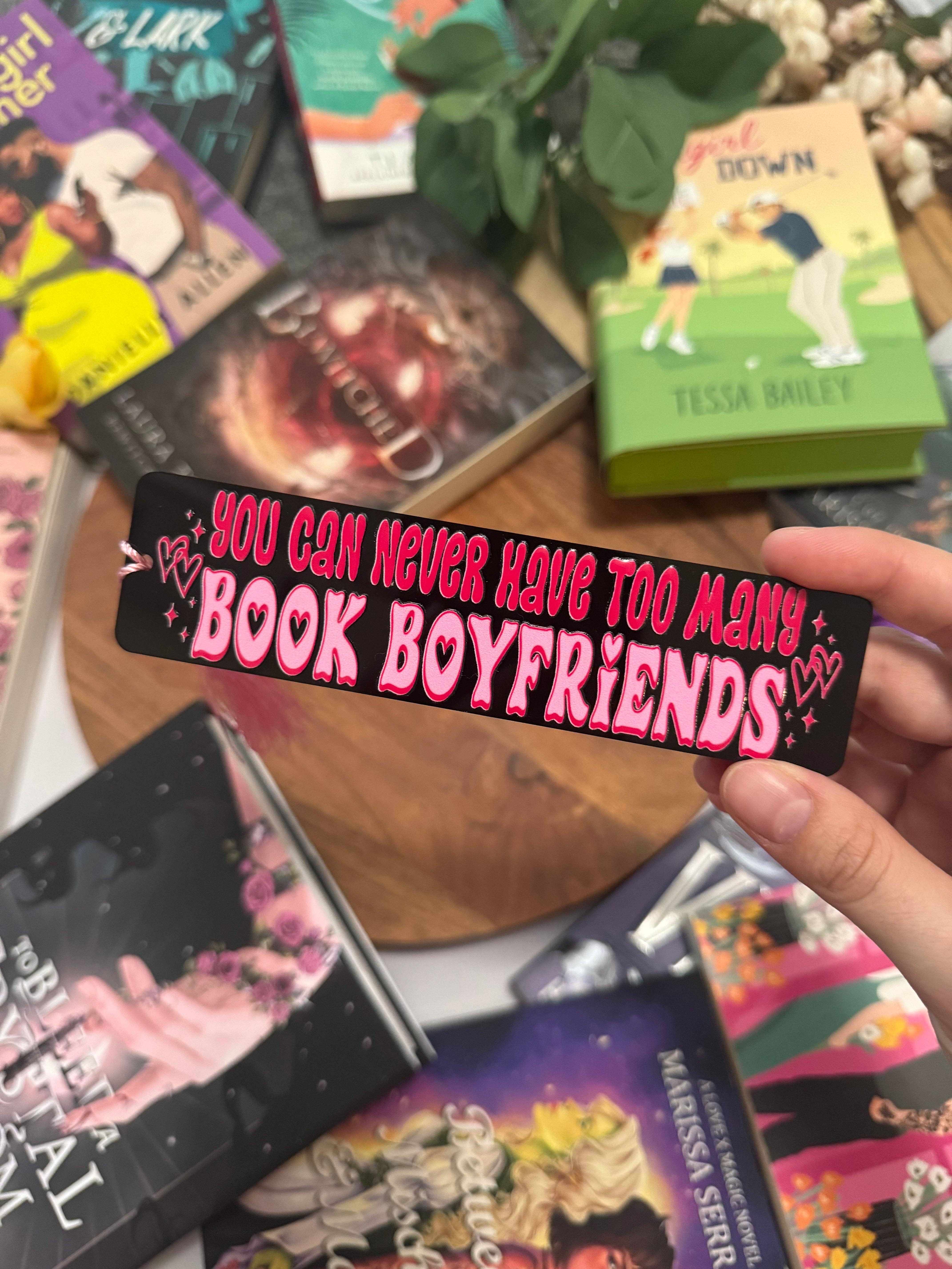 Wholesale Book Boyfriends Acrylic Bookmark for your store - Faire