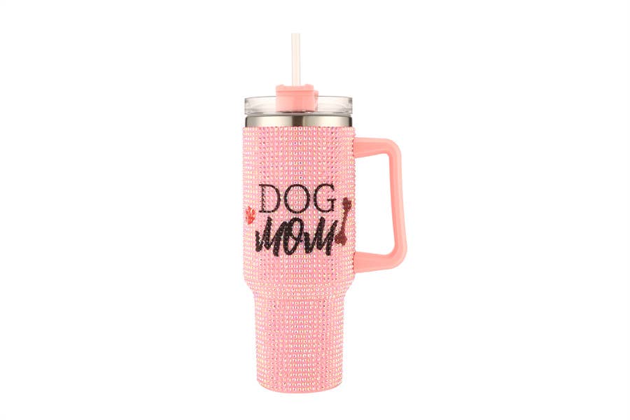 Wholesale Ladies Blinged out DOG MOM Themed Tumbler Cup for your store ...