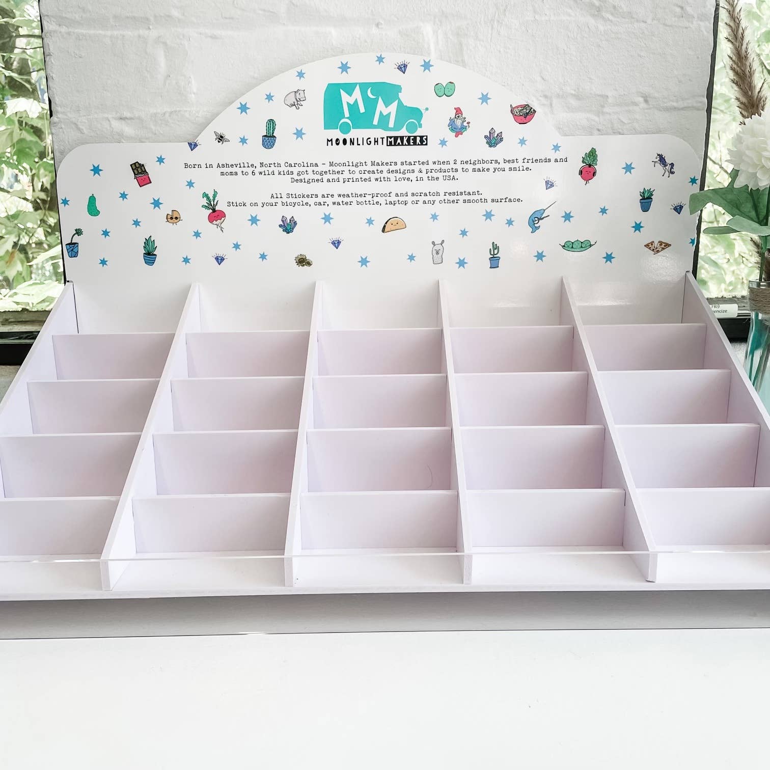 Wholesale rotating sticker display for your store