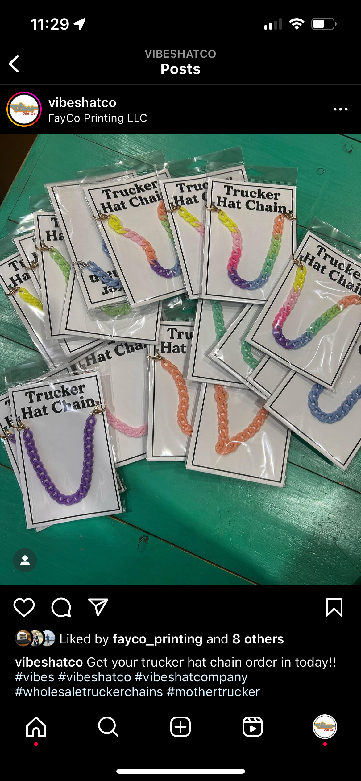 Wholesale Rainbow Trucker Hat Chains for your store - Faire