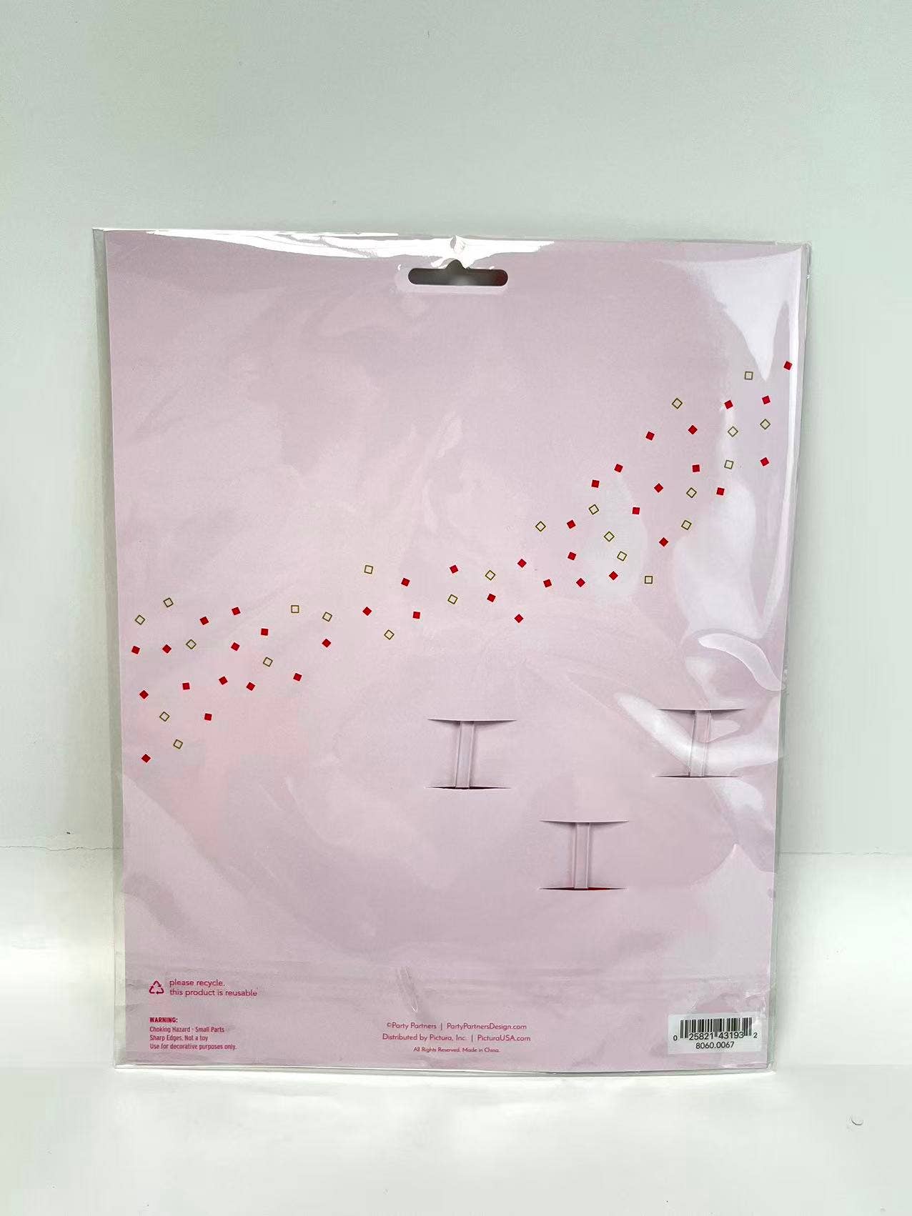 Wholesale Pink Felt cake Topper for your store - Faire