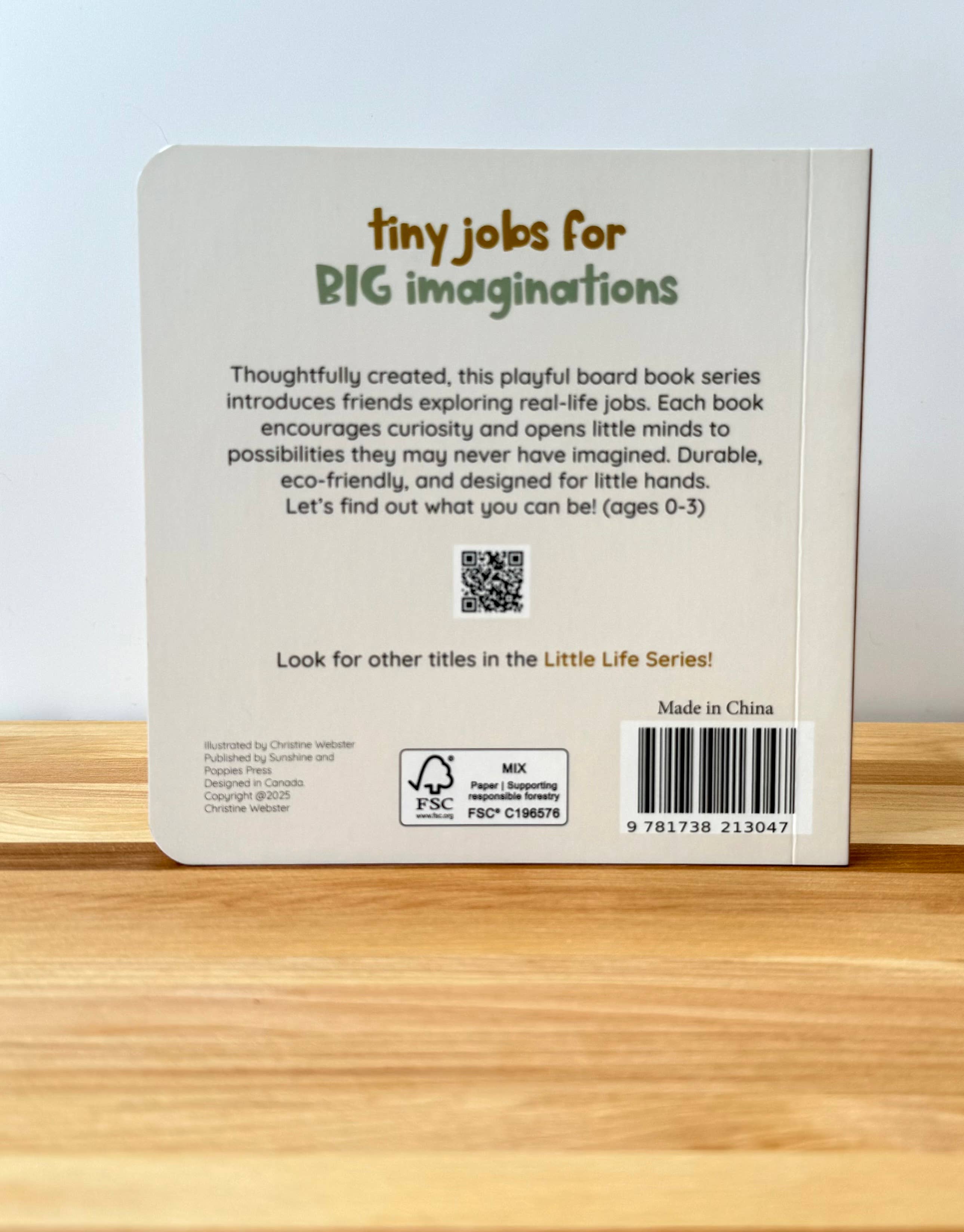 Wholesale Little Lumberjack – Board Book for your store - Faire