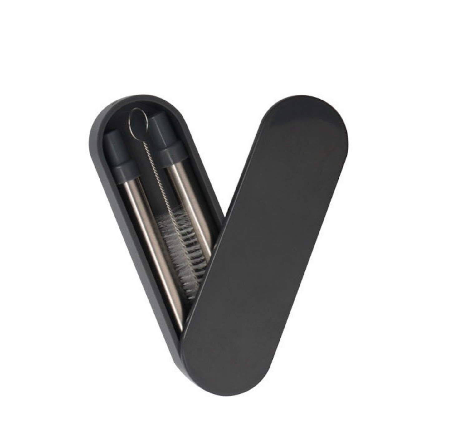 Wholesale Reusable Straw collapsible Metal Reusable foldable straw for ...