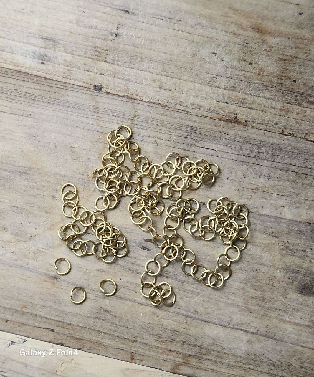 Wholesale 7mm 18k Plated Stainless Steel Jump Rings (Strong) ~ DSO for ...