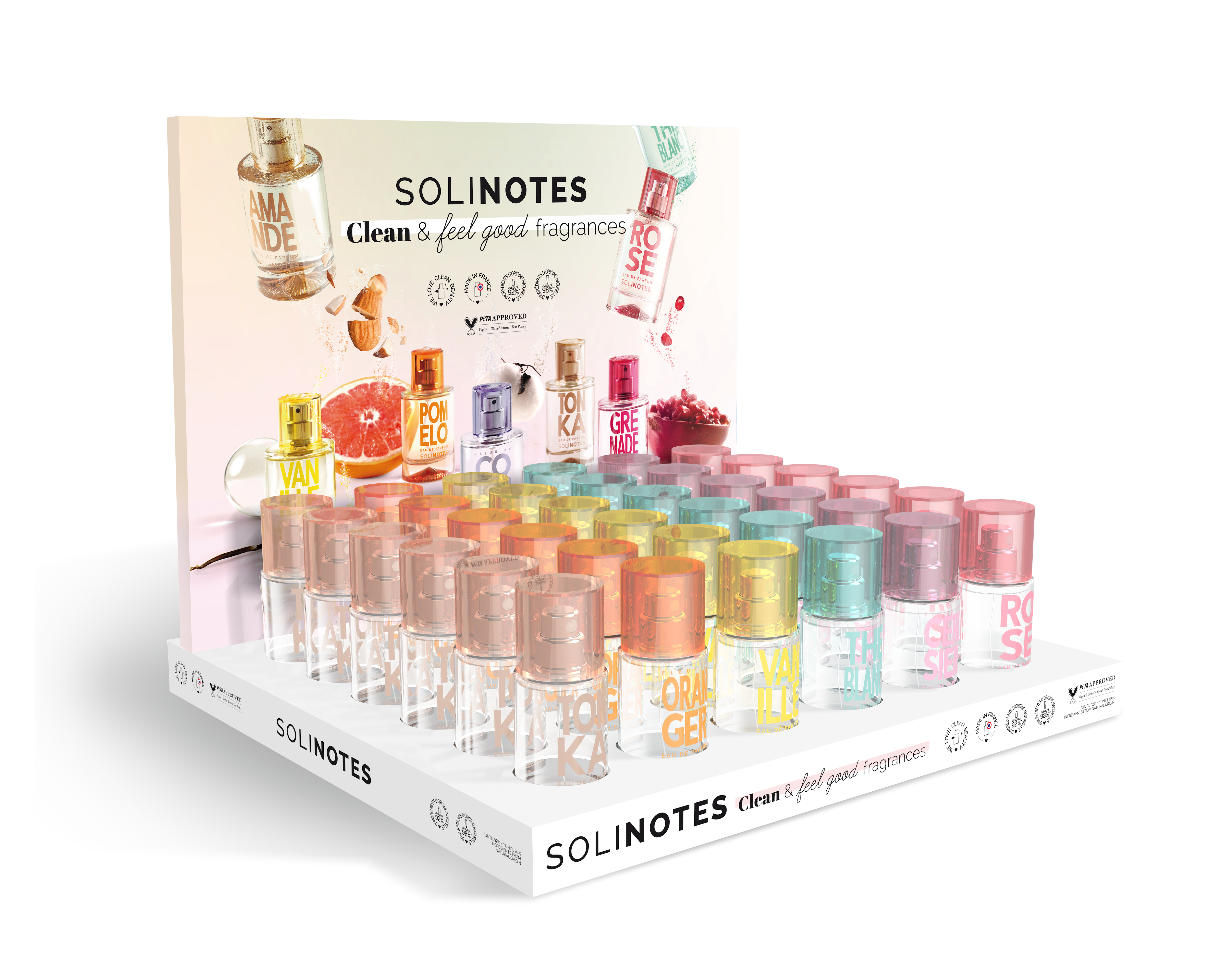 Wholesale Solinotes Perfume cardboard display for MINI - DISPLAY ONLY ...