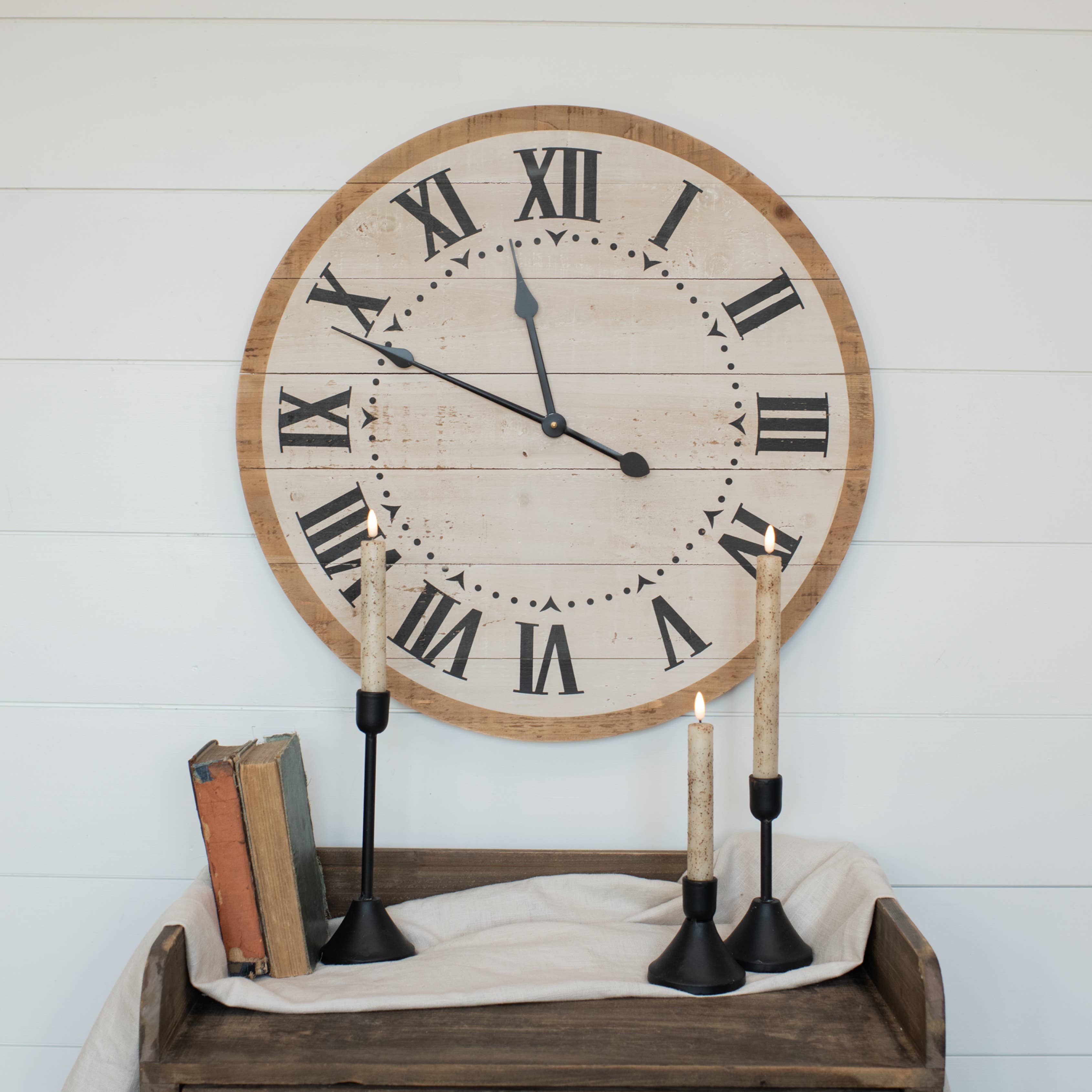 Wholesale 24" NEUTRAL WALL CLOCK for your store - Faire