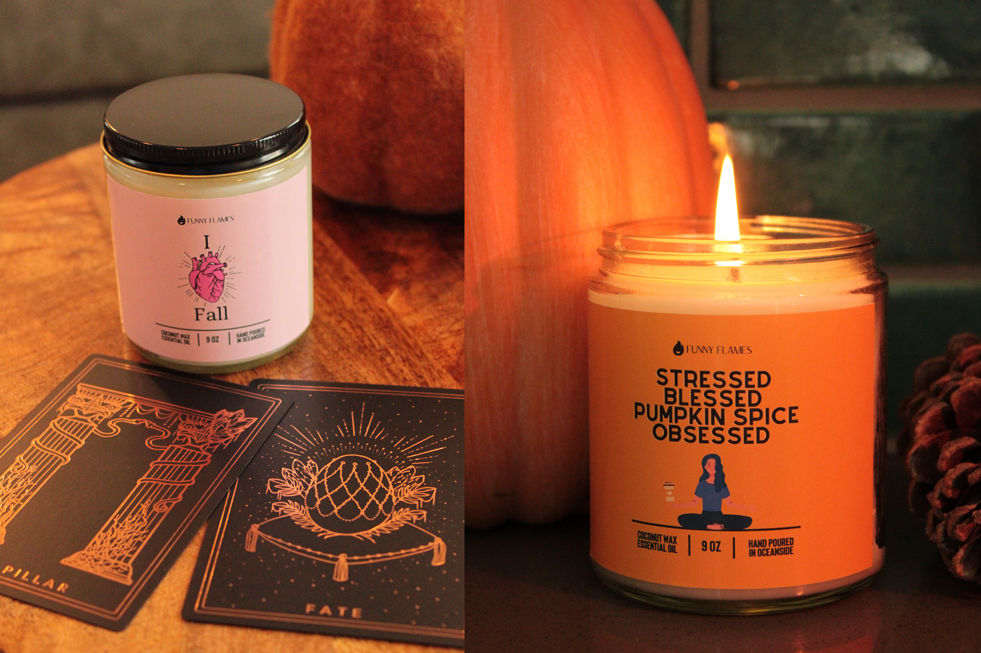 Funny Flames Candle Co - Les Creme Wholesale Products | Buy with Free ...