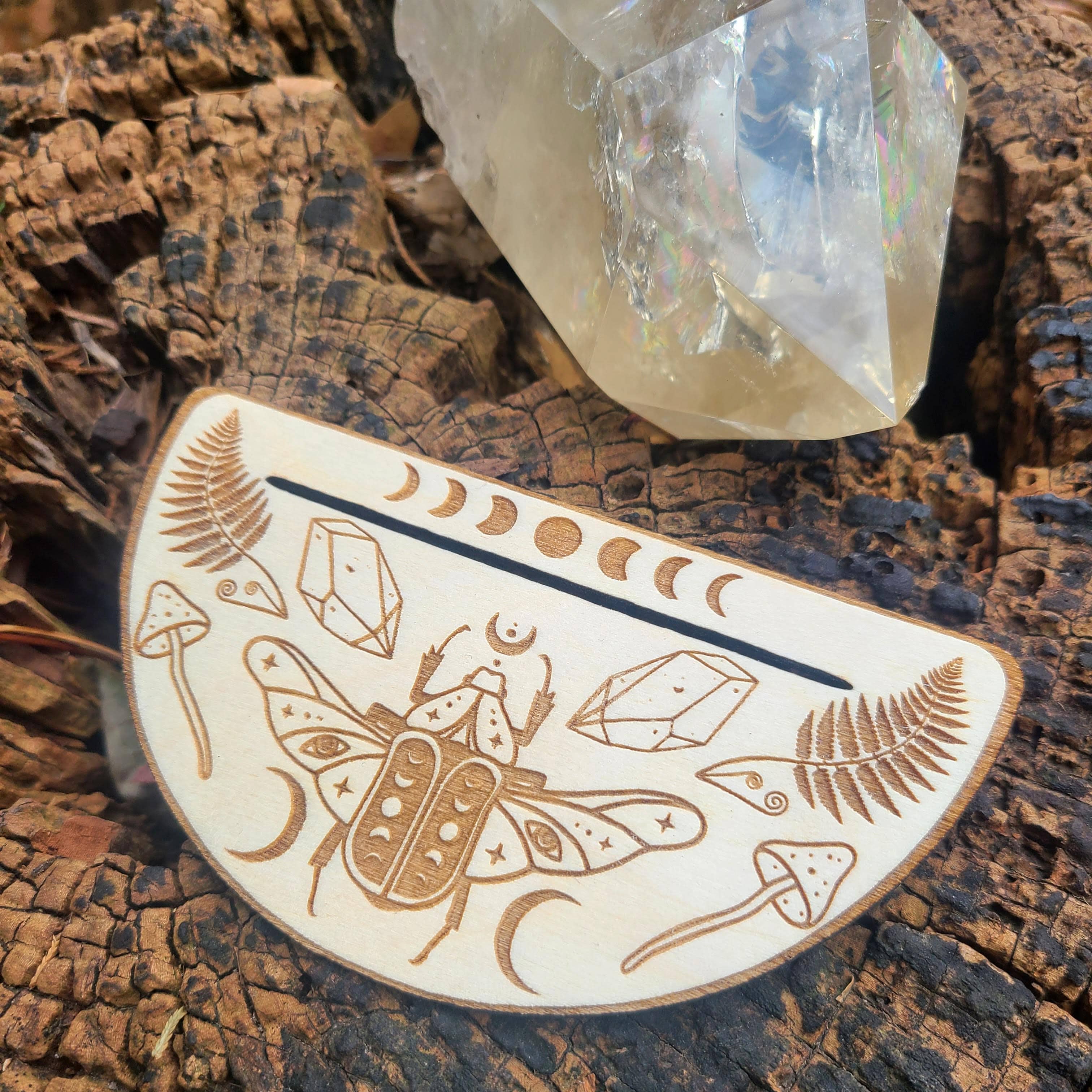 Wholesale Mystic Beetle Tarot Card Stand Wooden Card of the Day Holder ...