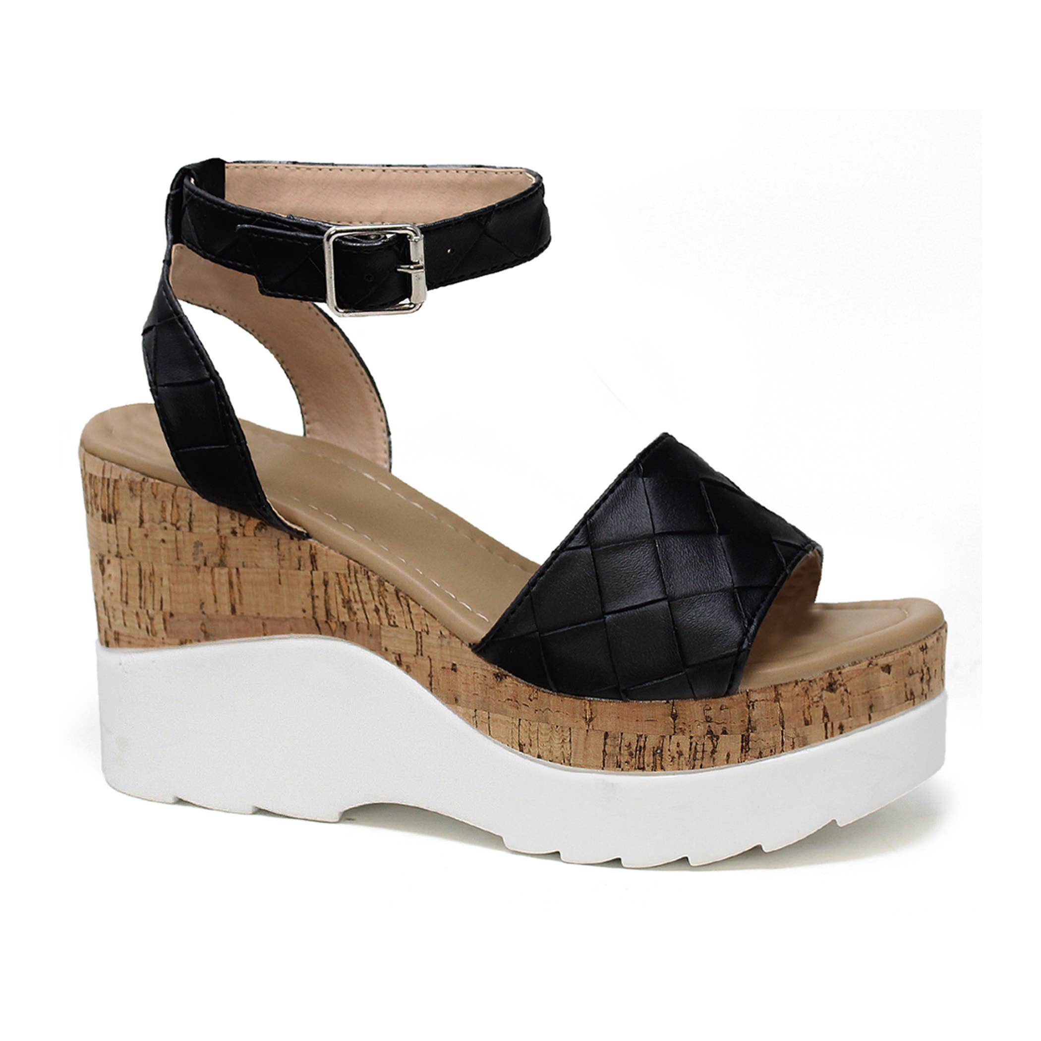 Wholesale JACKIE-25 Women's Wedge Cork Platform Sandals for your store ...