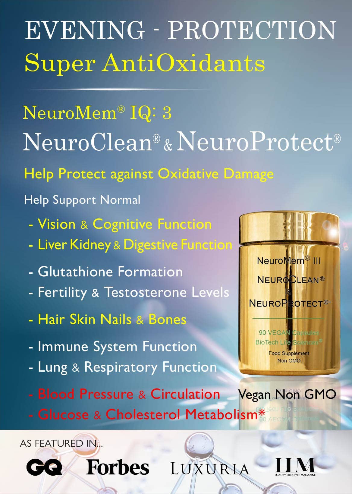 Wholesale IQ3 NeuroClean & NeuroProtect - Anti-Aging & Cognition for ...