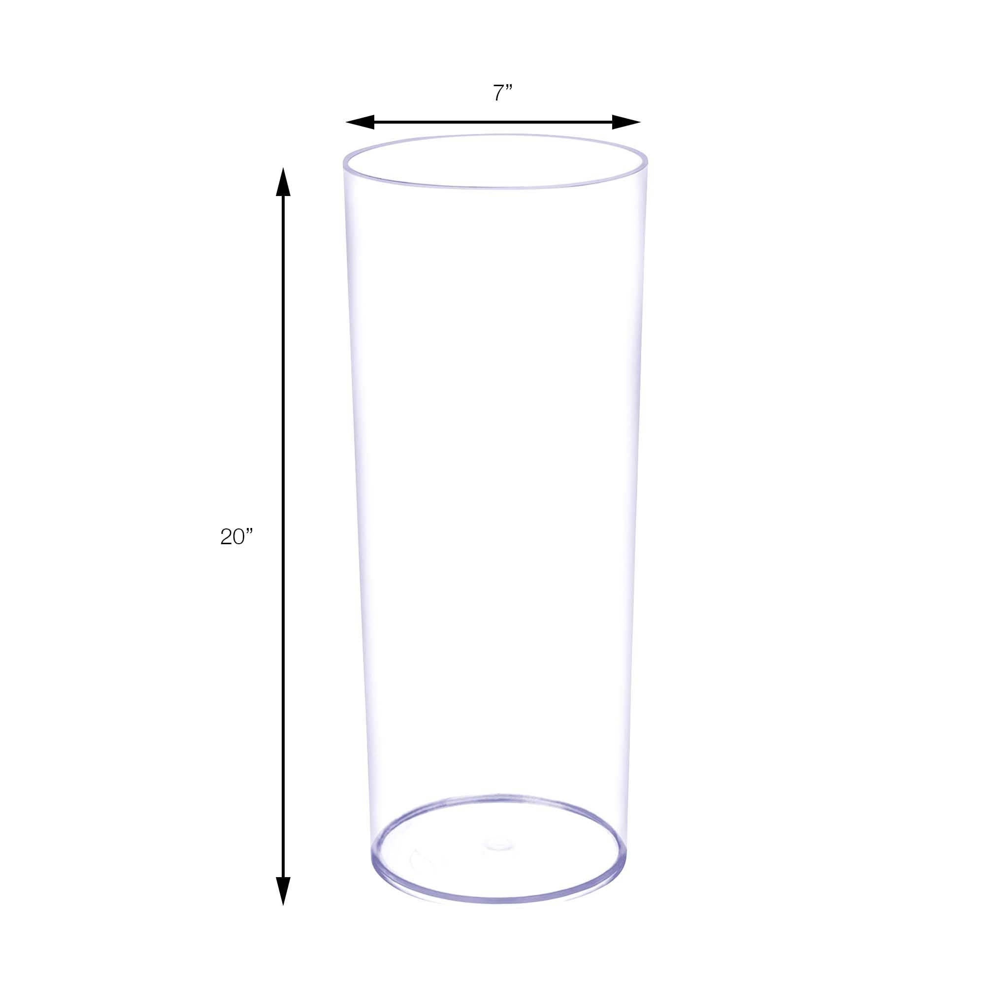 Wholesale 20 Inch Plastic Cylinder Vase for your store - Faire