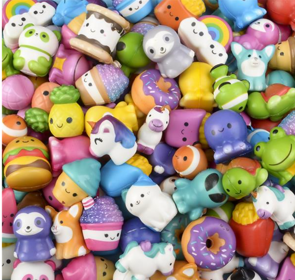 Wholesale 2" MICRO SQUISH MEGA ASSORTMENT LLB Squishy Toys for your store - Faire
