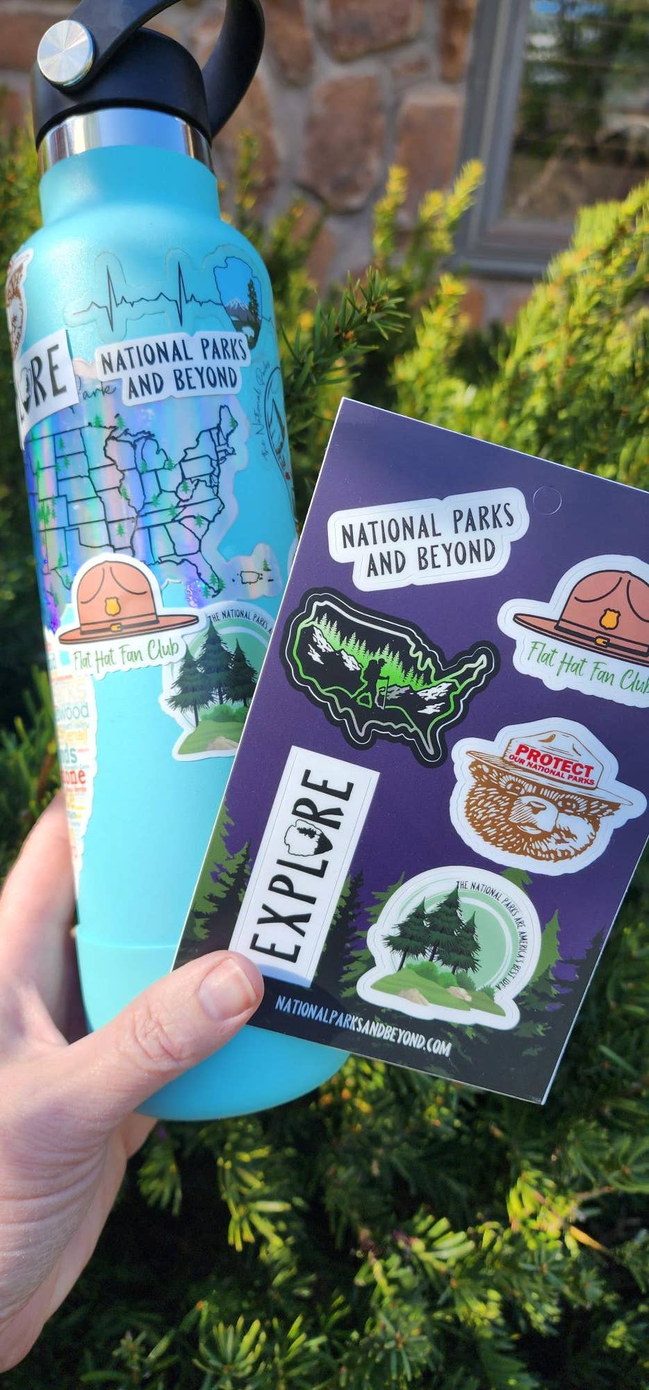 Wholesale National Parks Sticker Sheet - 6 Waterproof and UV Resistant ...