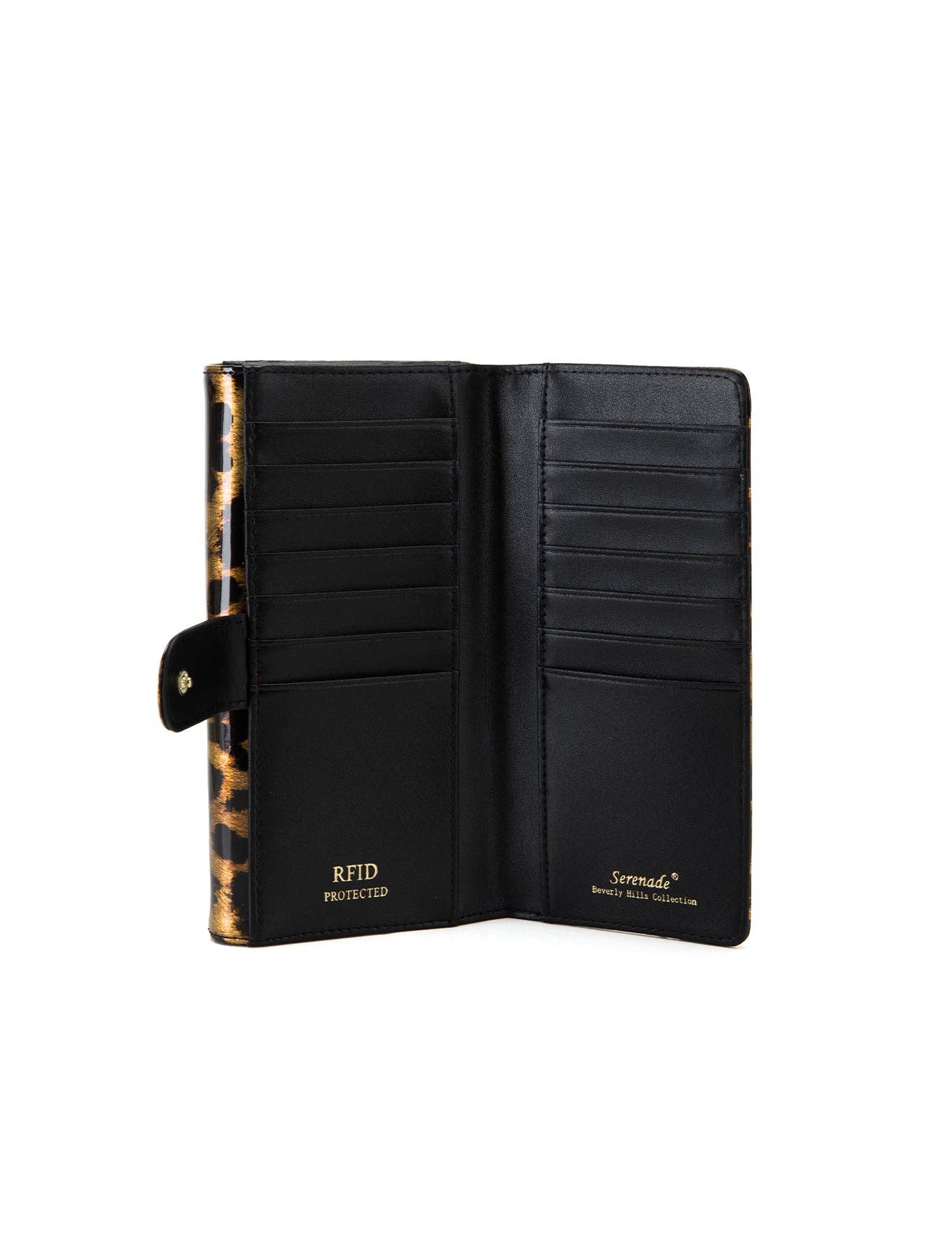 Wholesale ROUGUE LEOPARD LARGE PATENT LEATHER WALLET WITH RFID-WSF3501 ...