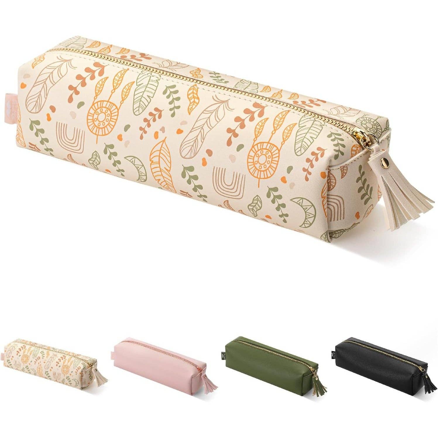 Wholesale PU Leather Pencil Case, Boho Style, Pencil Case Small for ...