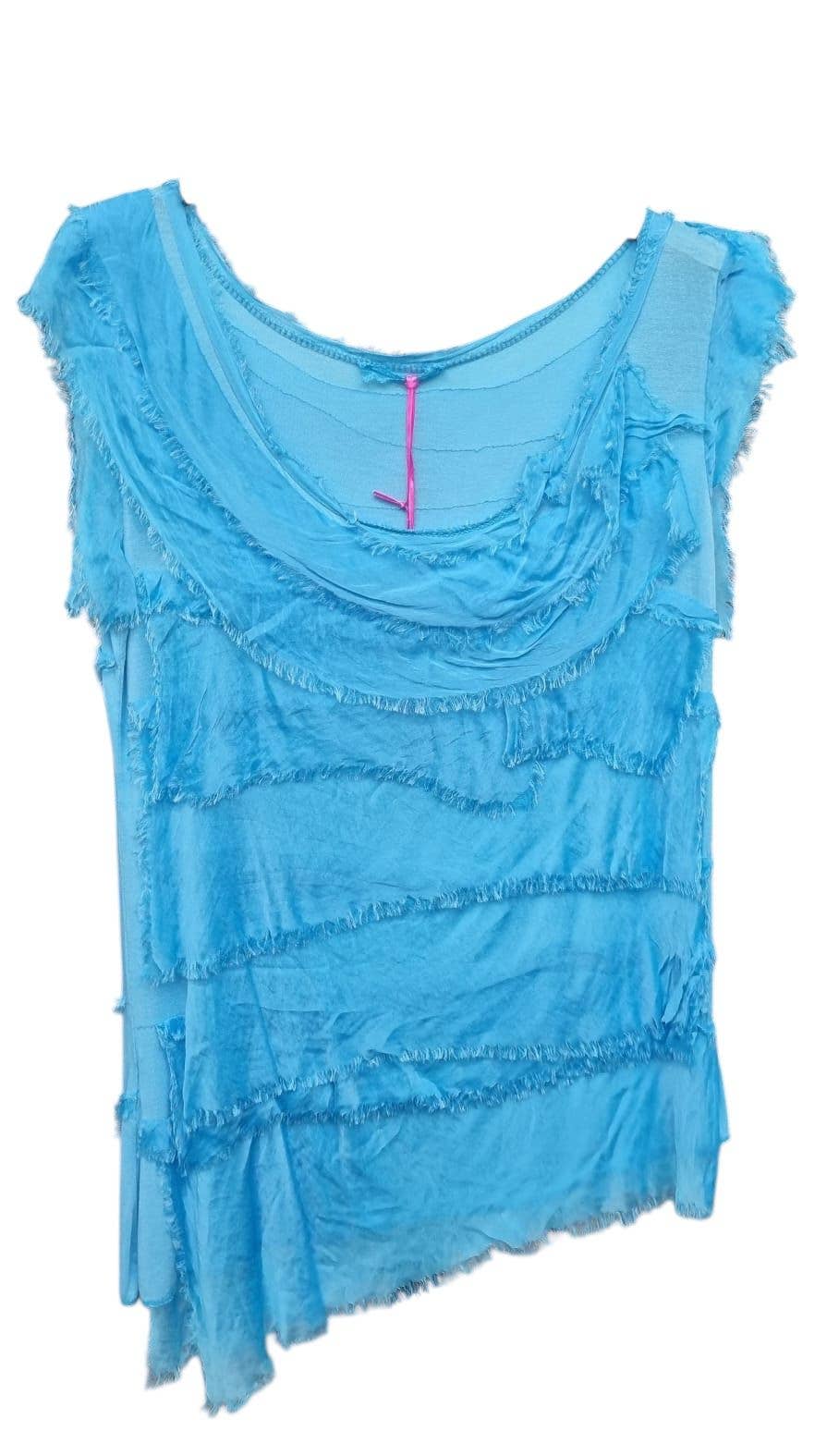 Wholesale Stretchy Shredded Top for your store - Faire