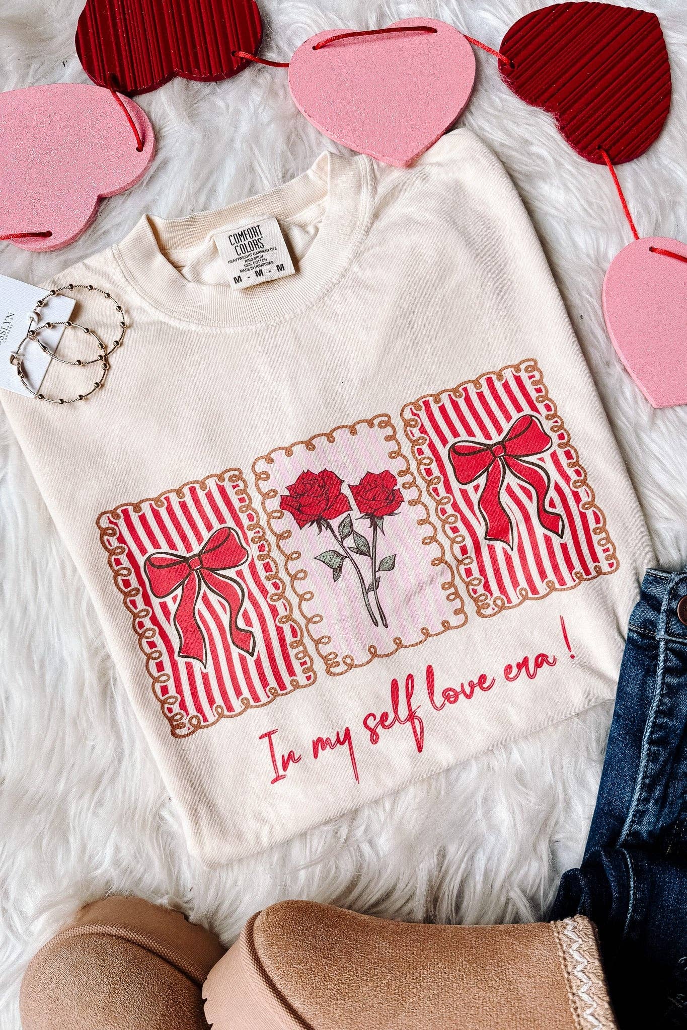 Wholesale Self Love Era Graphic Tee - Ivory for your store - Faire