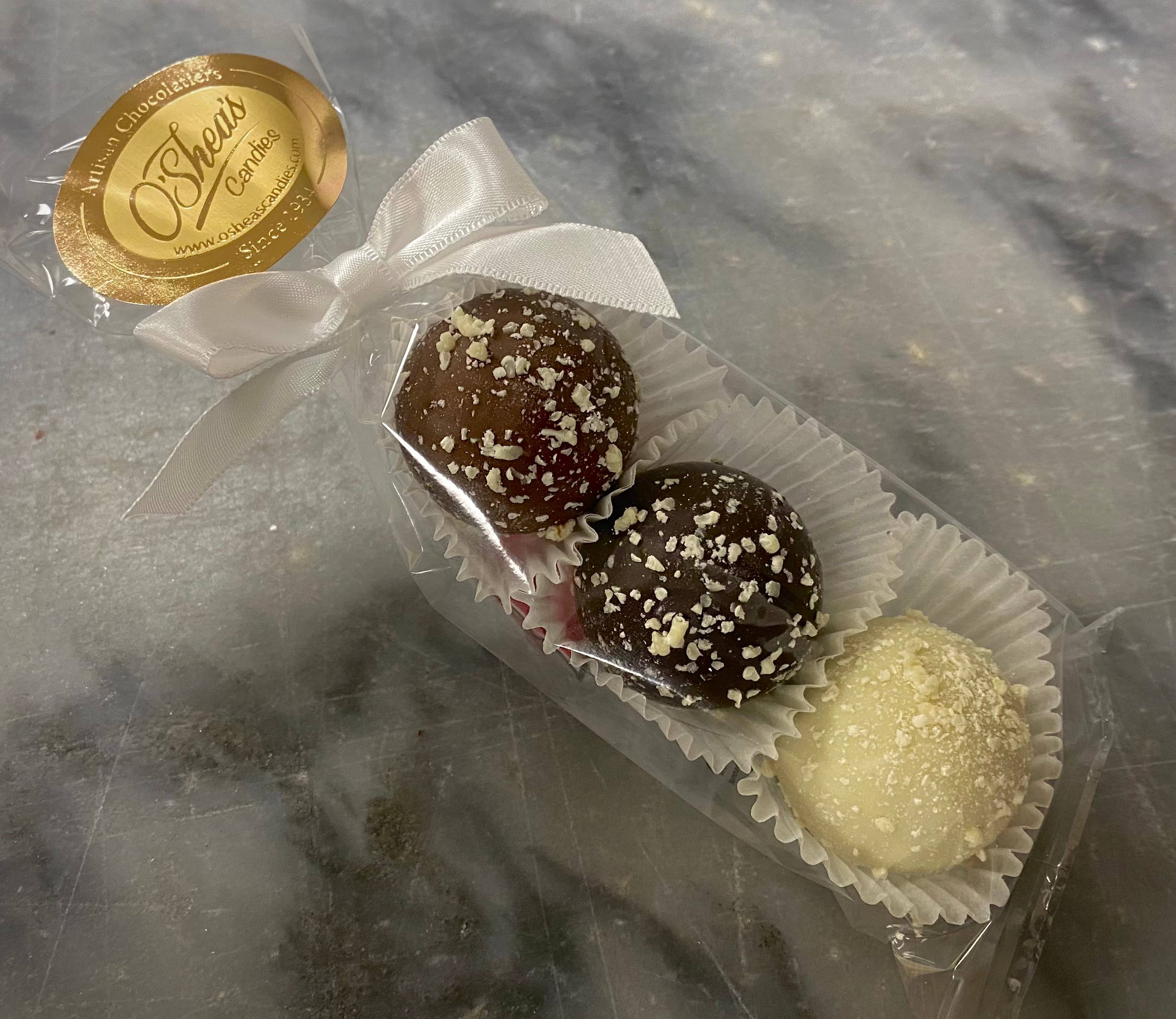 Wholesale TRIO “RUM 🥃 ” Milk-Dark-White Chocolate 3PK w/ Bow for your ...