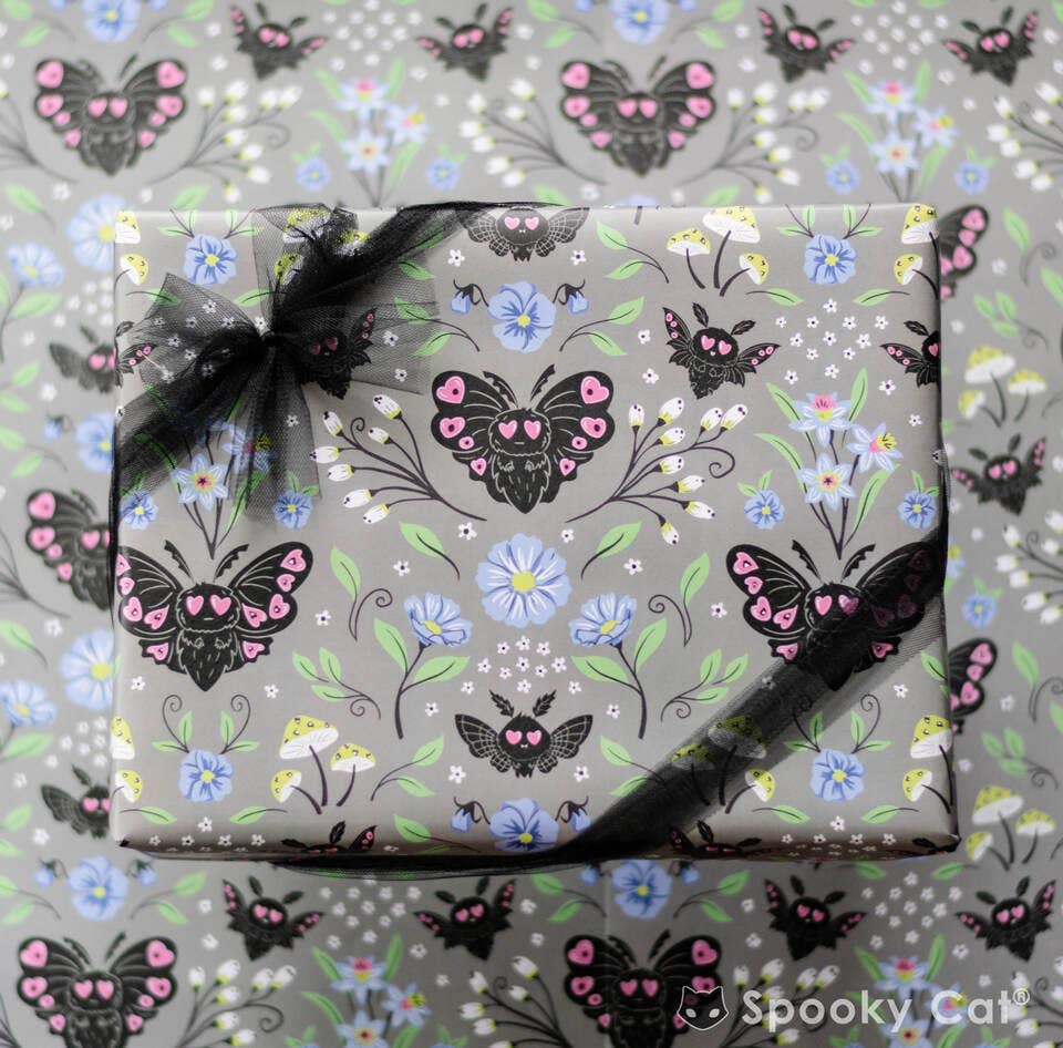 Wholesale goth wrapping paper for your store