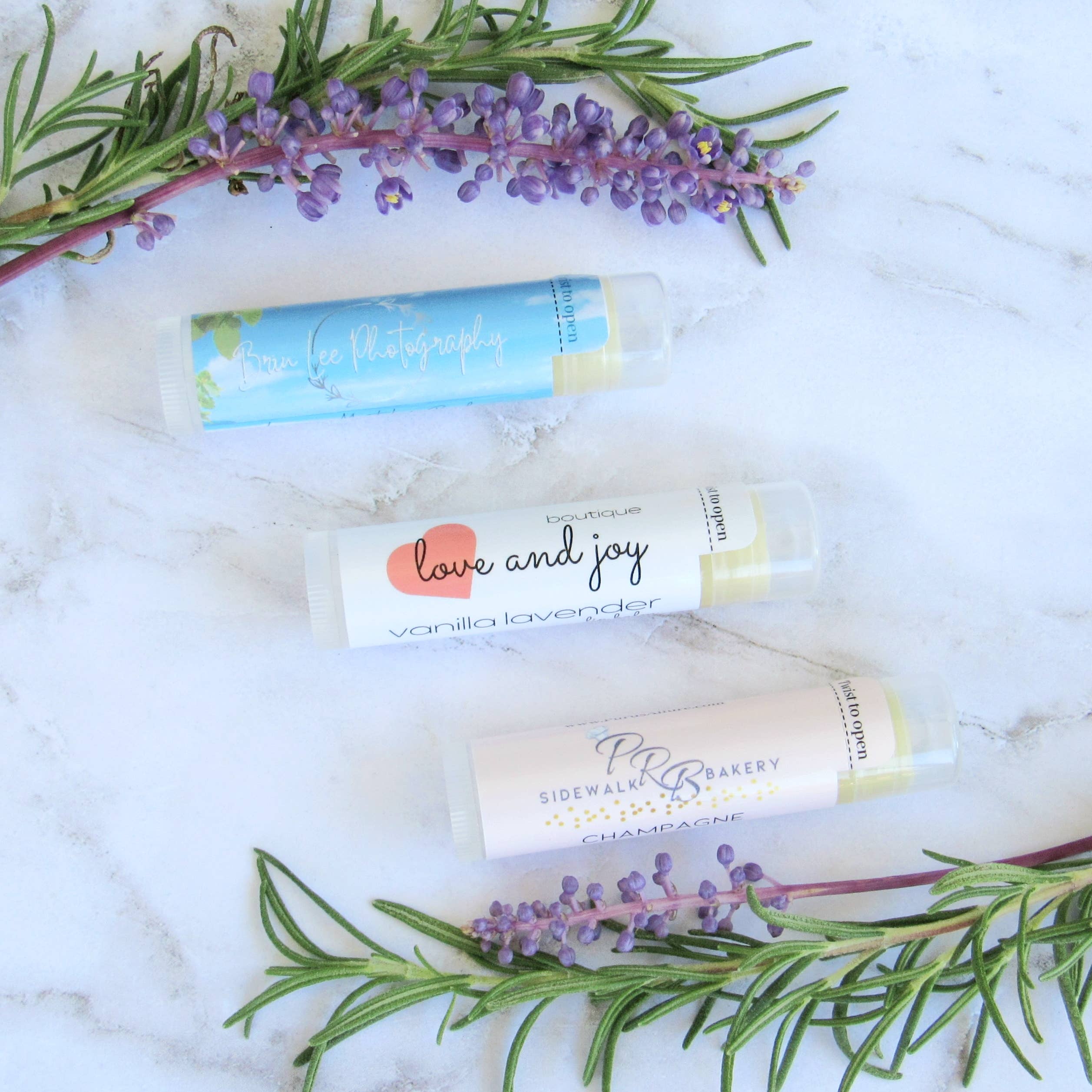 Wholesale White Label/Unlabeled Beeswax Lip Balm - Natural, 24 scents ...