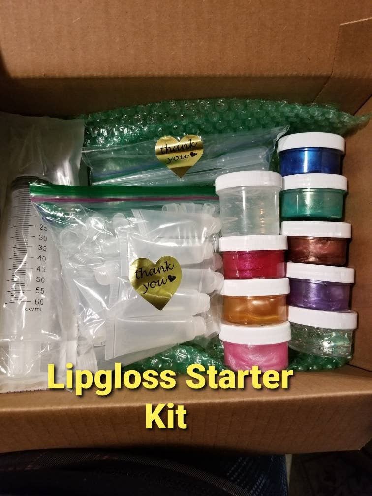 Wholesale Lip gloss Starter Kit (No mixing required) for your store - Faire