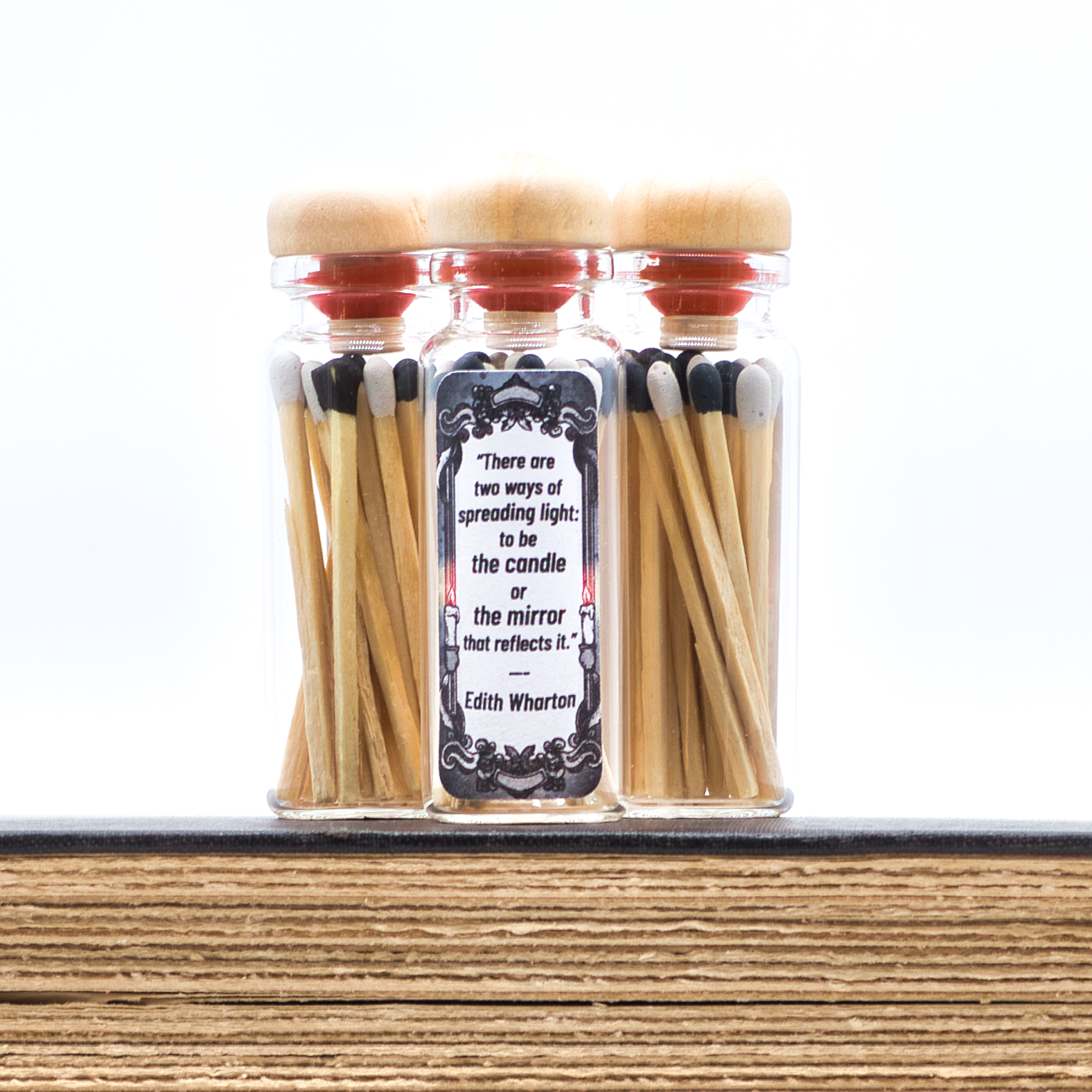 Wholesale Match Stick Vials / Edith Wharton / Slate and White Matches ...