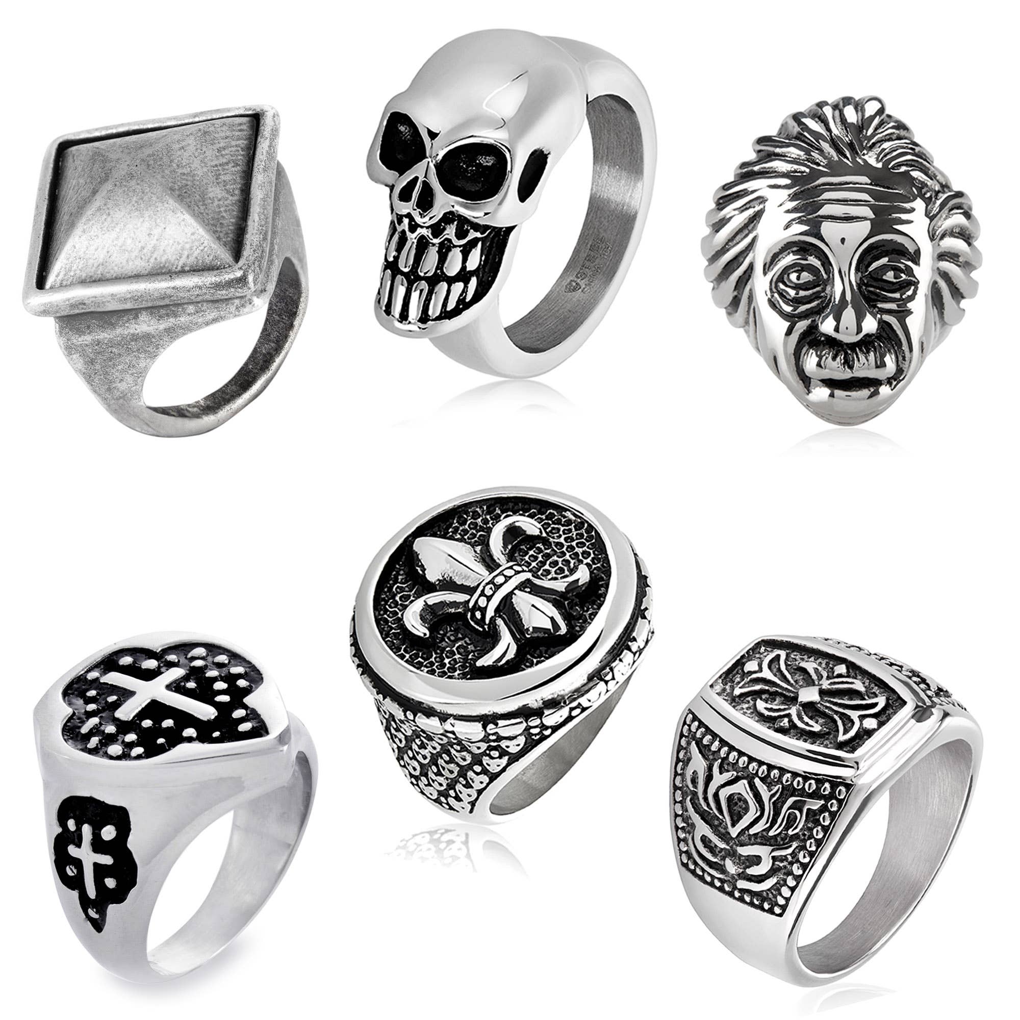 Purchase Wholesale Biker Rings. Free Returns & Net 60 Terms on Faire.com