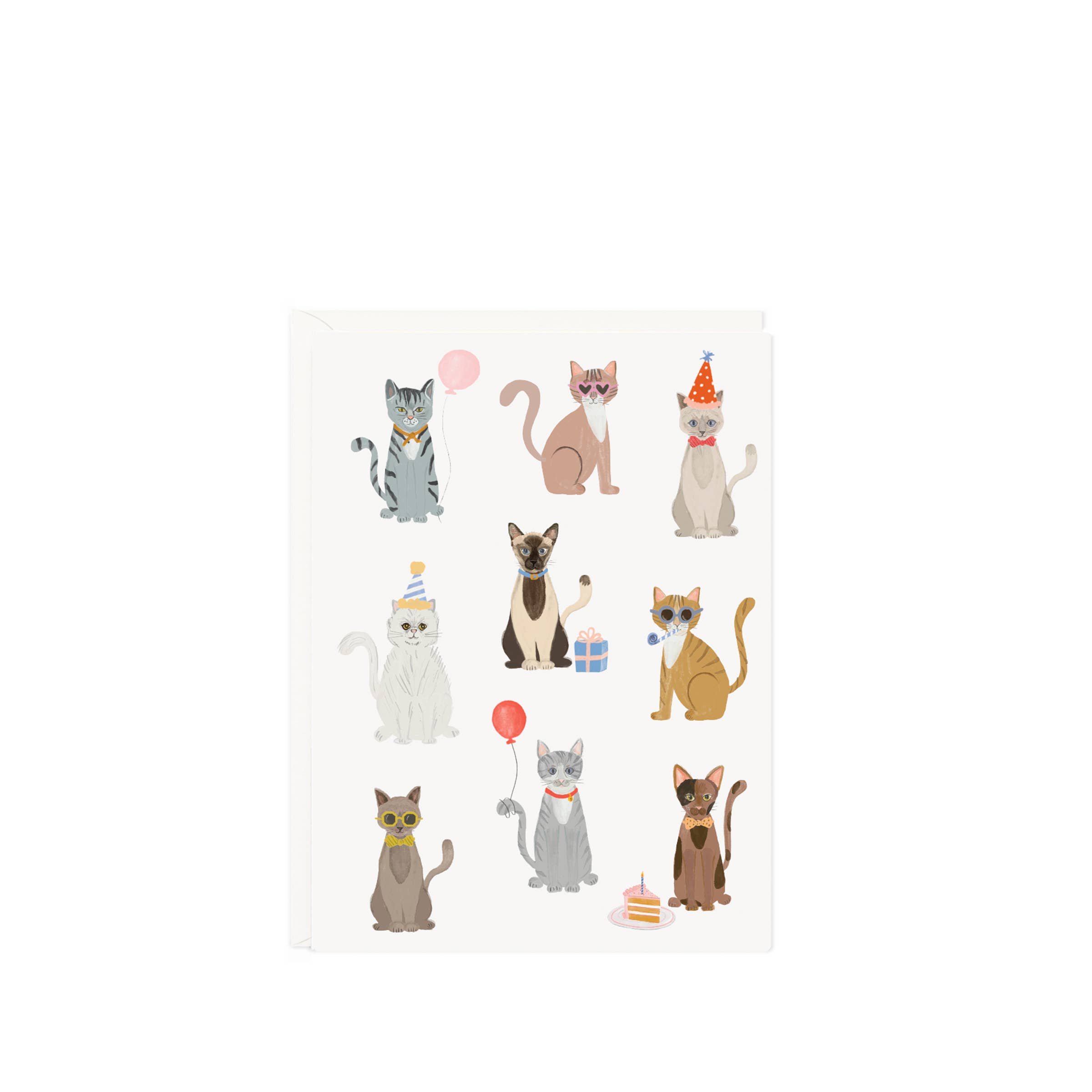 Wholesale Party Cats Mini Card for your store - Faire