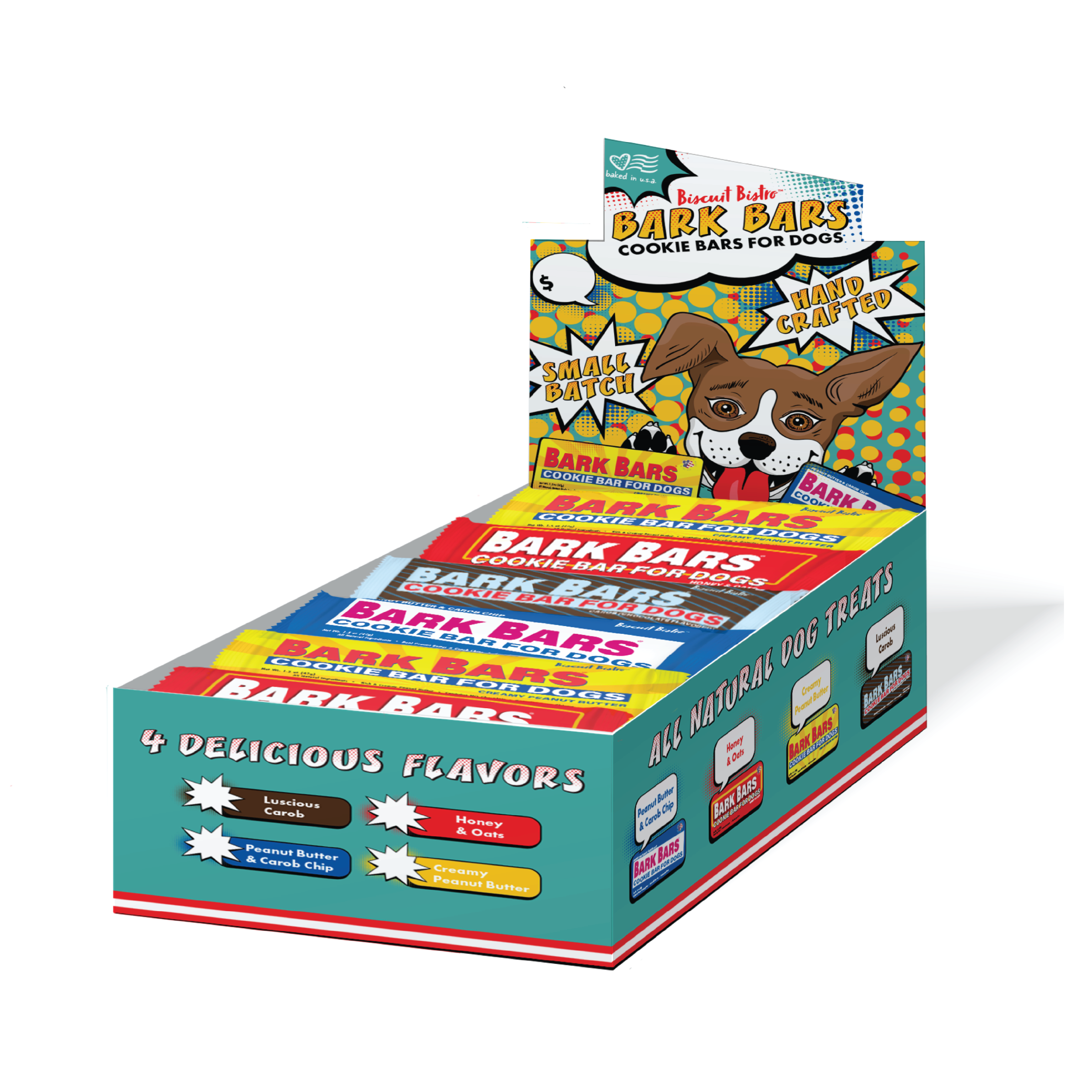 Wholesale Bark Bars - Assorted Flavors - 24 Piece Counter Box for your ...