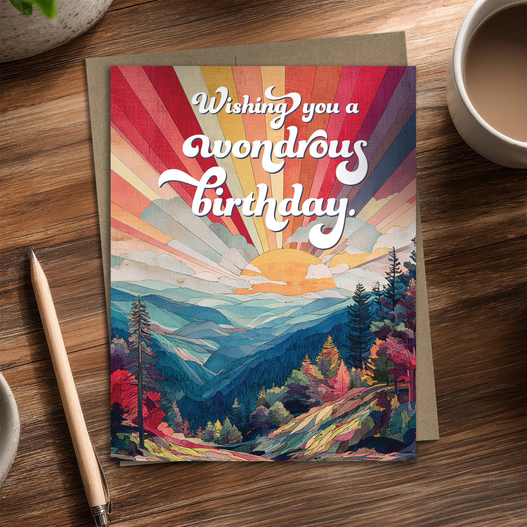 Wholesale Wondrous Birthday - Recycled Birthday Card for Nature Lovers ...