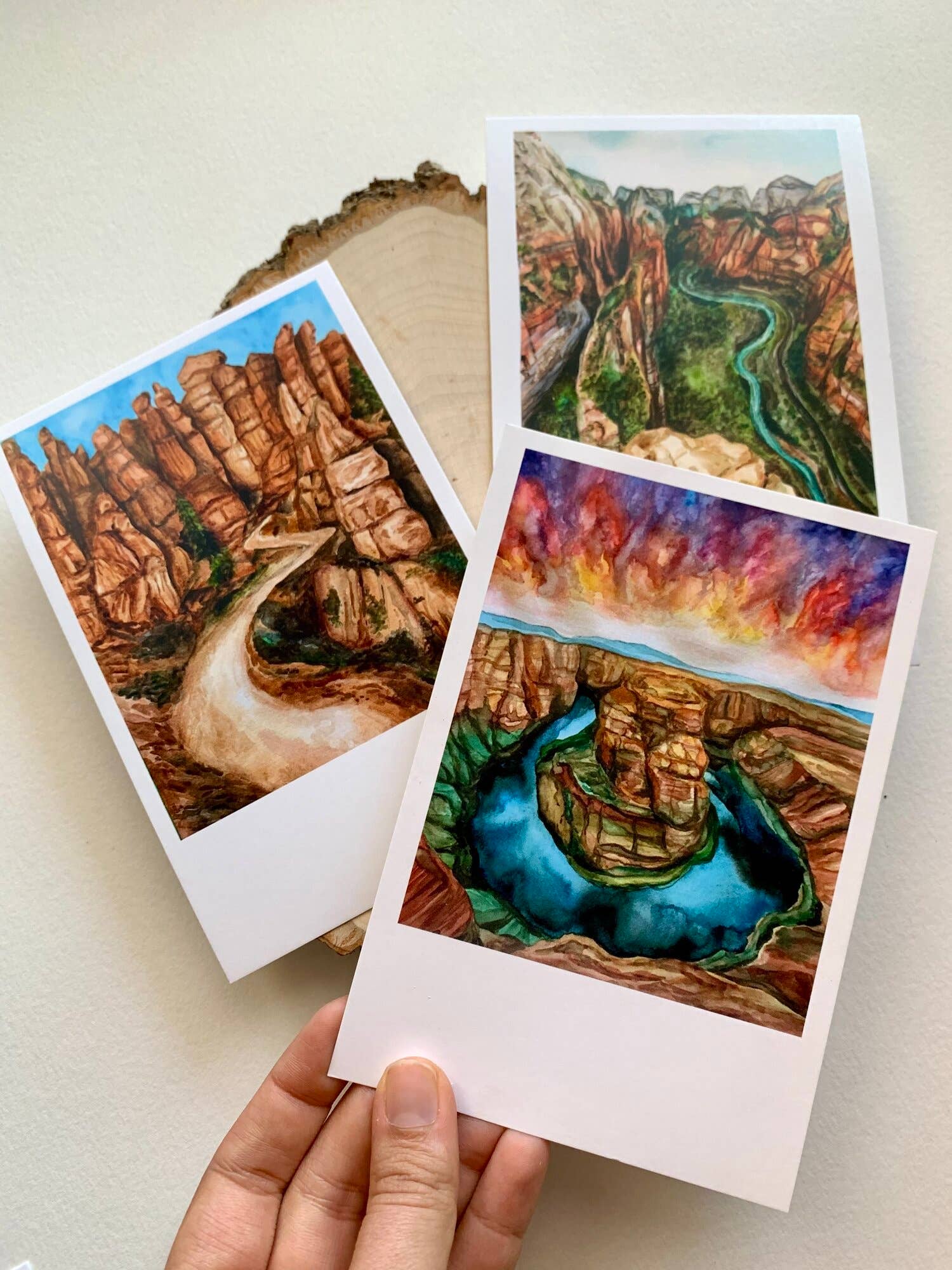 Wholesale National Park Polaroid Postcard Prints / Postcards for your ...