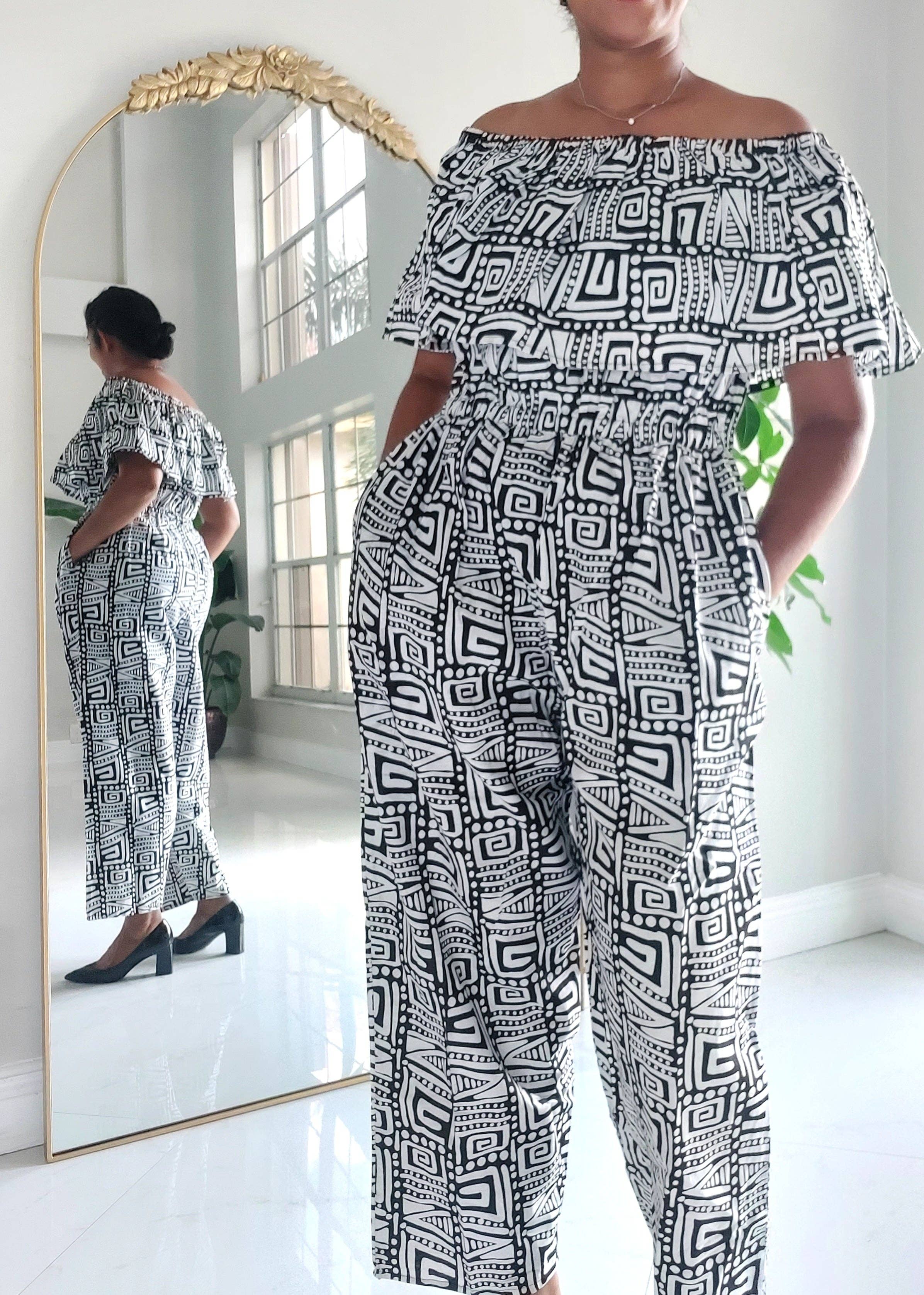 Wholesale Full Romper / Junpsuit - White/Black 1123 for your store - Faire