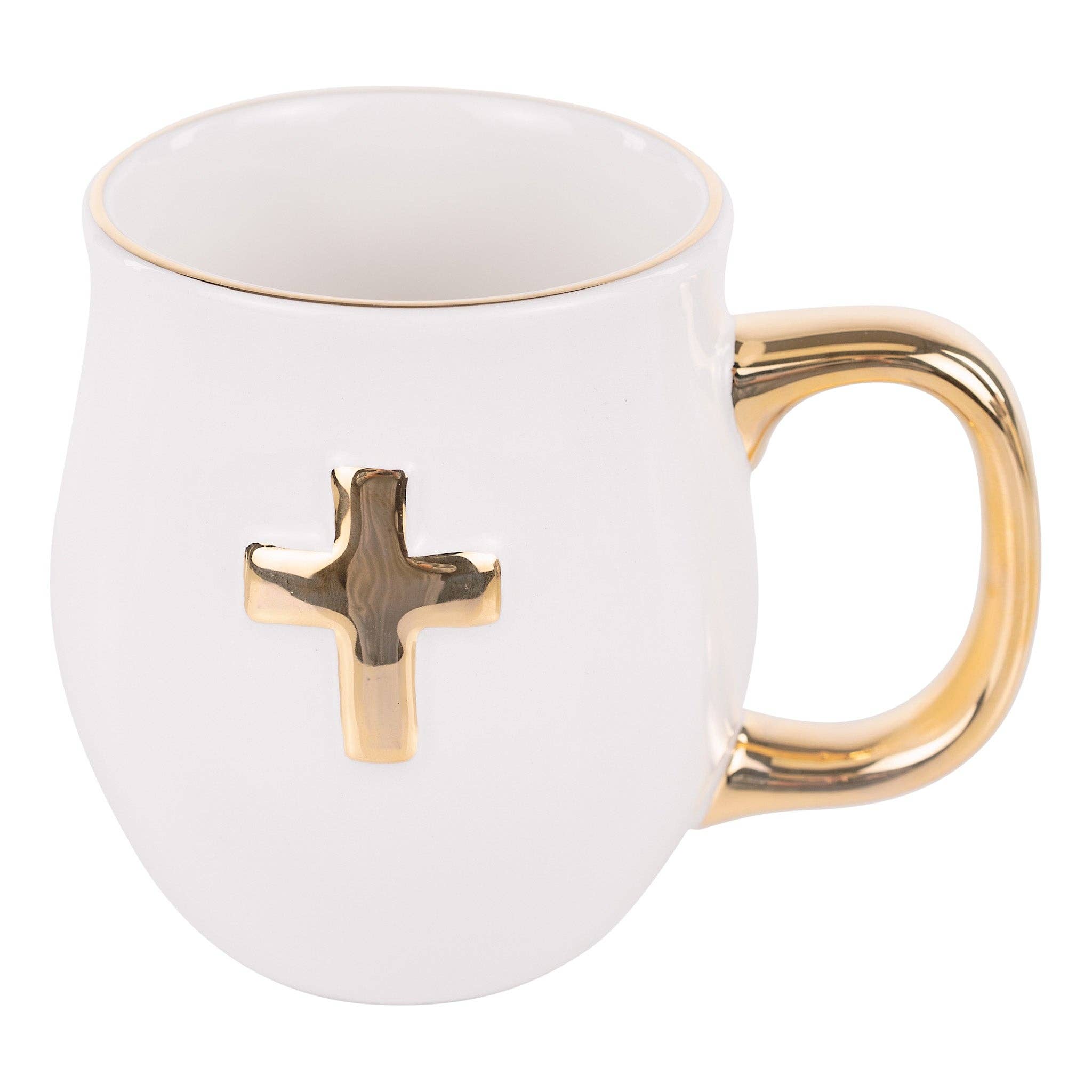 Wholesale Gold Cross Mug for your store - Faire
