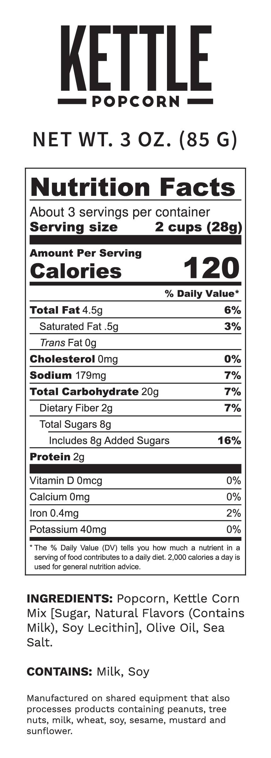 Wholesale Pop Daddy – Premium Kettle Corn Flavored Popcorn 2.0oz for ...