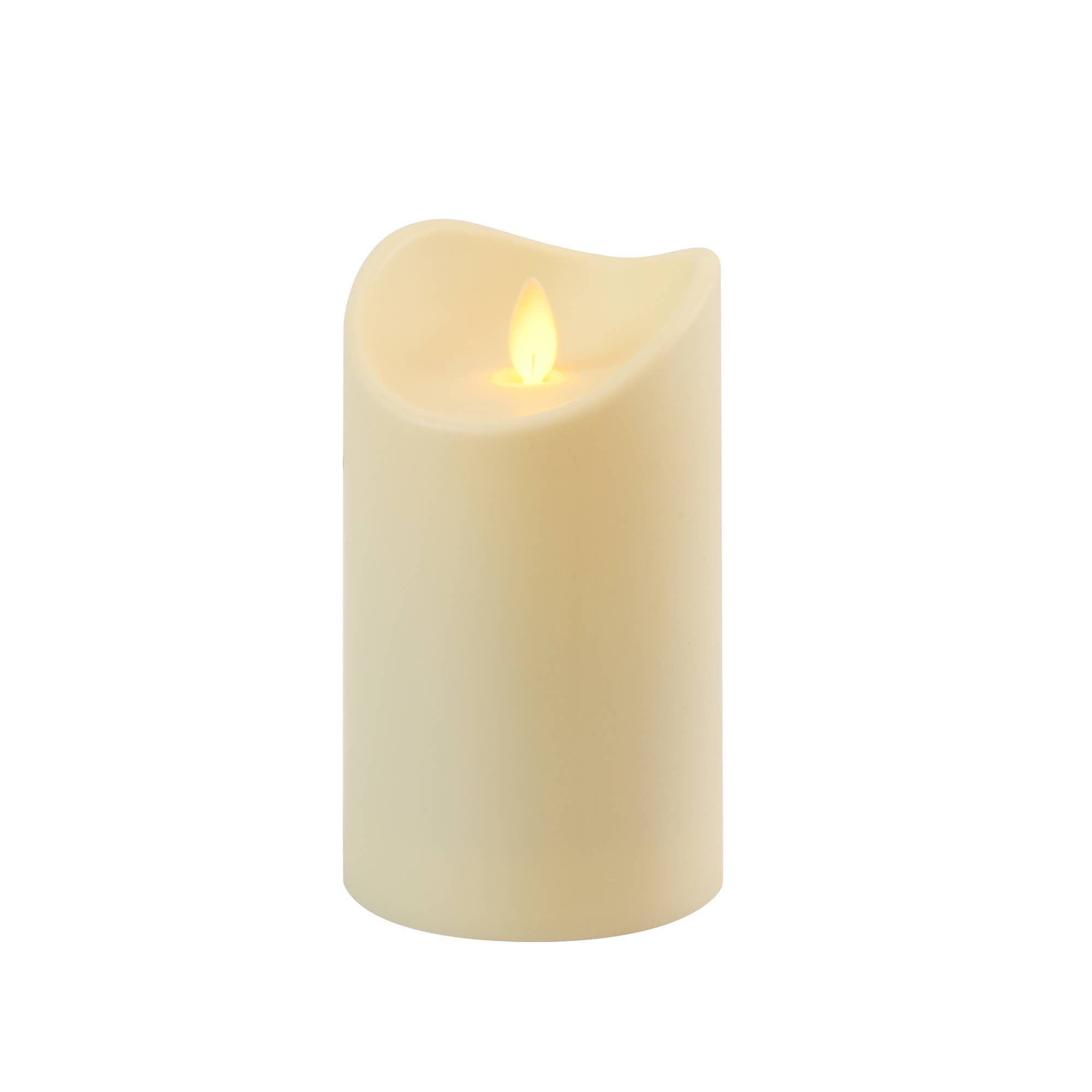 Wholesale Battery Operated 5" Pillar Candle with Moving Flame for your ...
