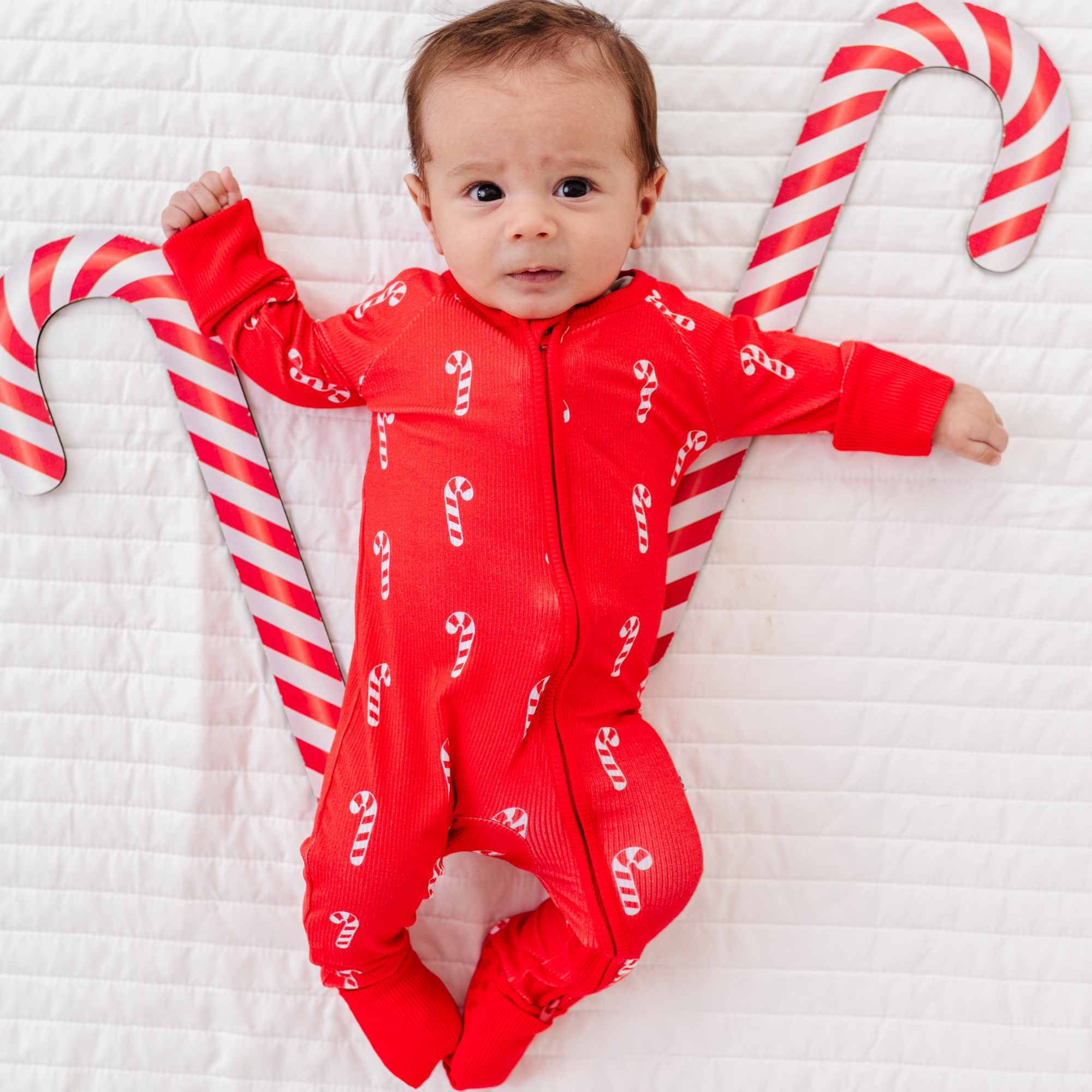 Wholesale Sweet & Stripey Ribbed Convertible Footies for your store - Faire