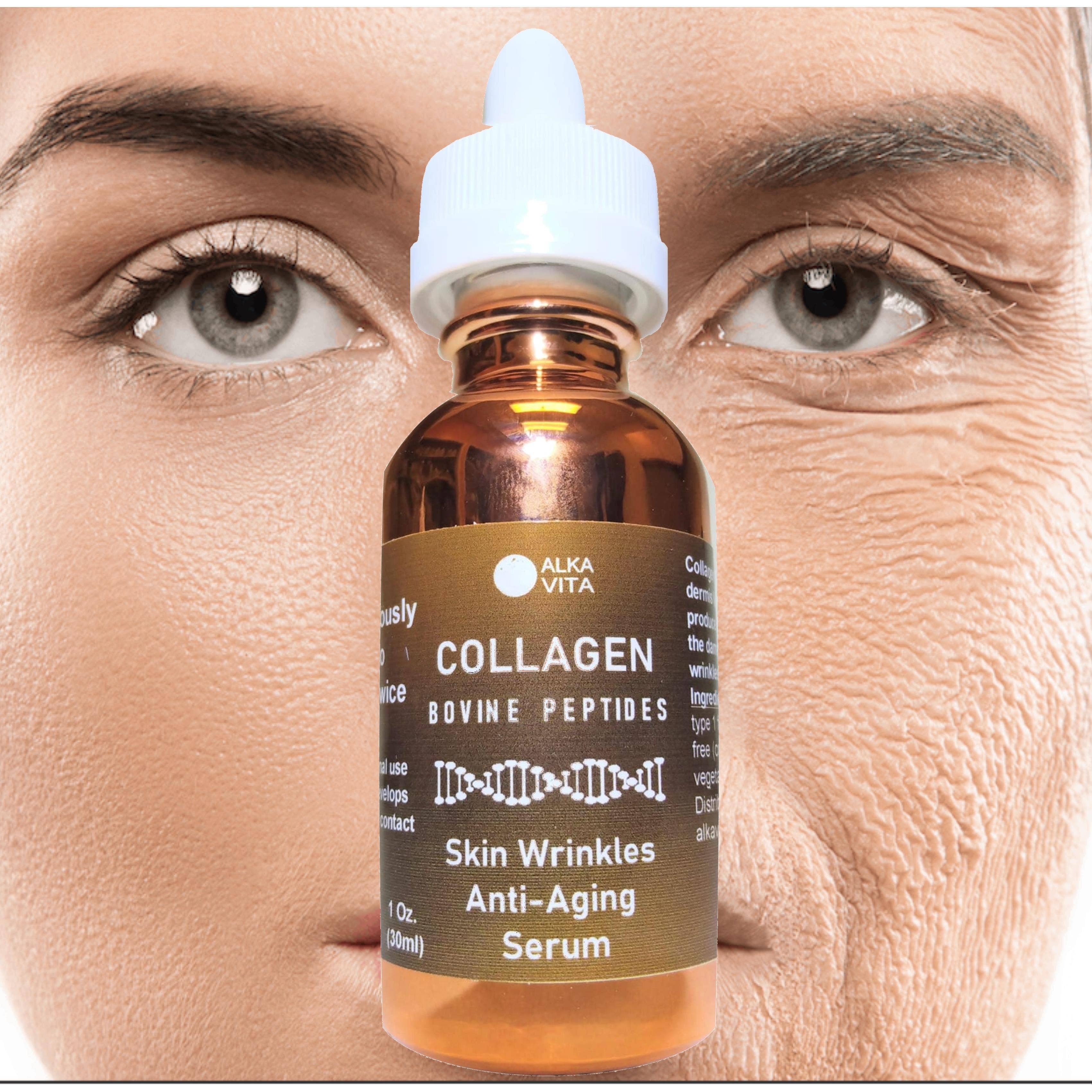 Wholesale Collagen Peptides Serum Skin Facial Wrinkle Age Defying for ...