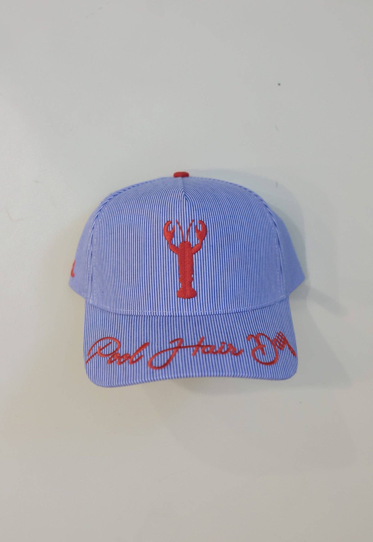 Wholesale POOL HAIR DAY STRIPED TRUCKER HAT for your store - Faire