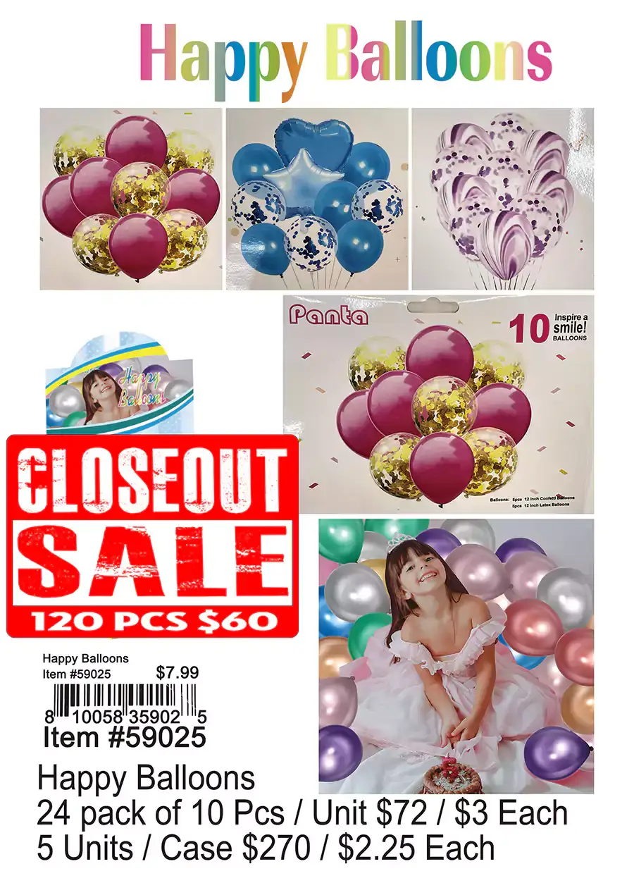 Wholesale balloons for your store